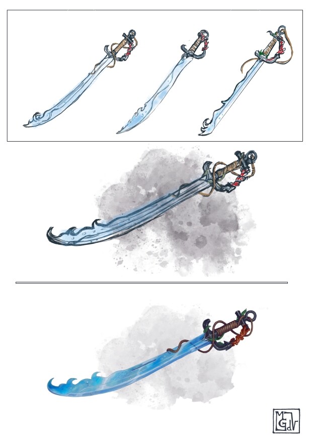 Maria Giada del Vecchio - TBOM- Scimitar of the Seven Seas