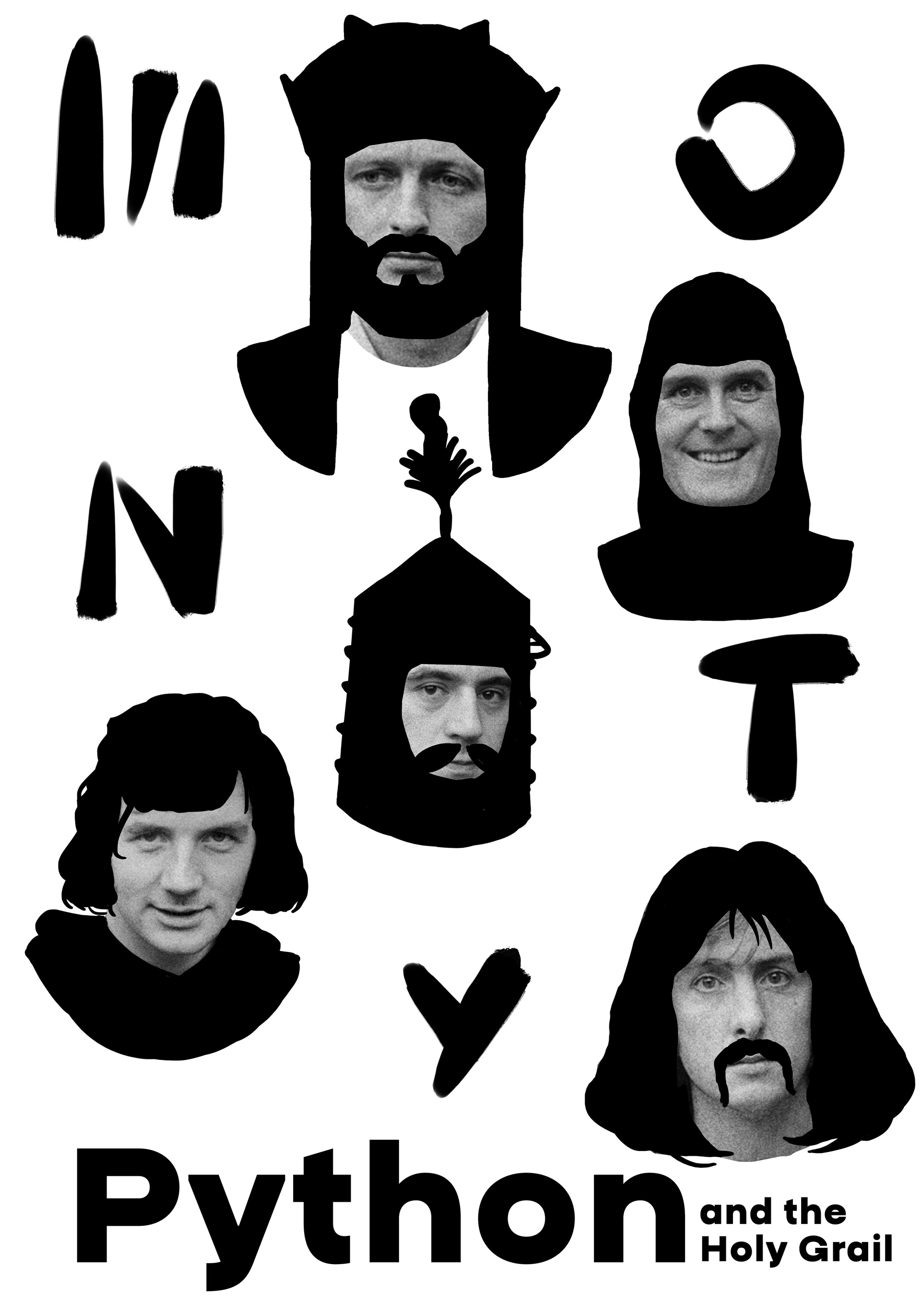 ArtStation - Monty Python and the Holy Grail poster