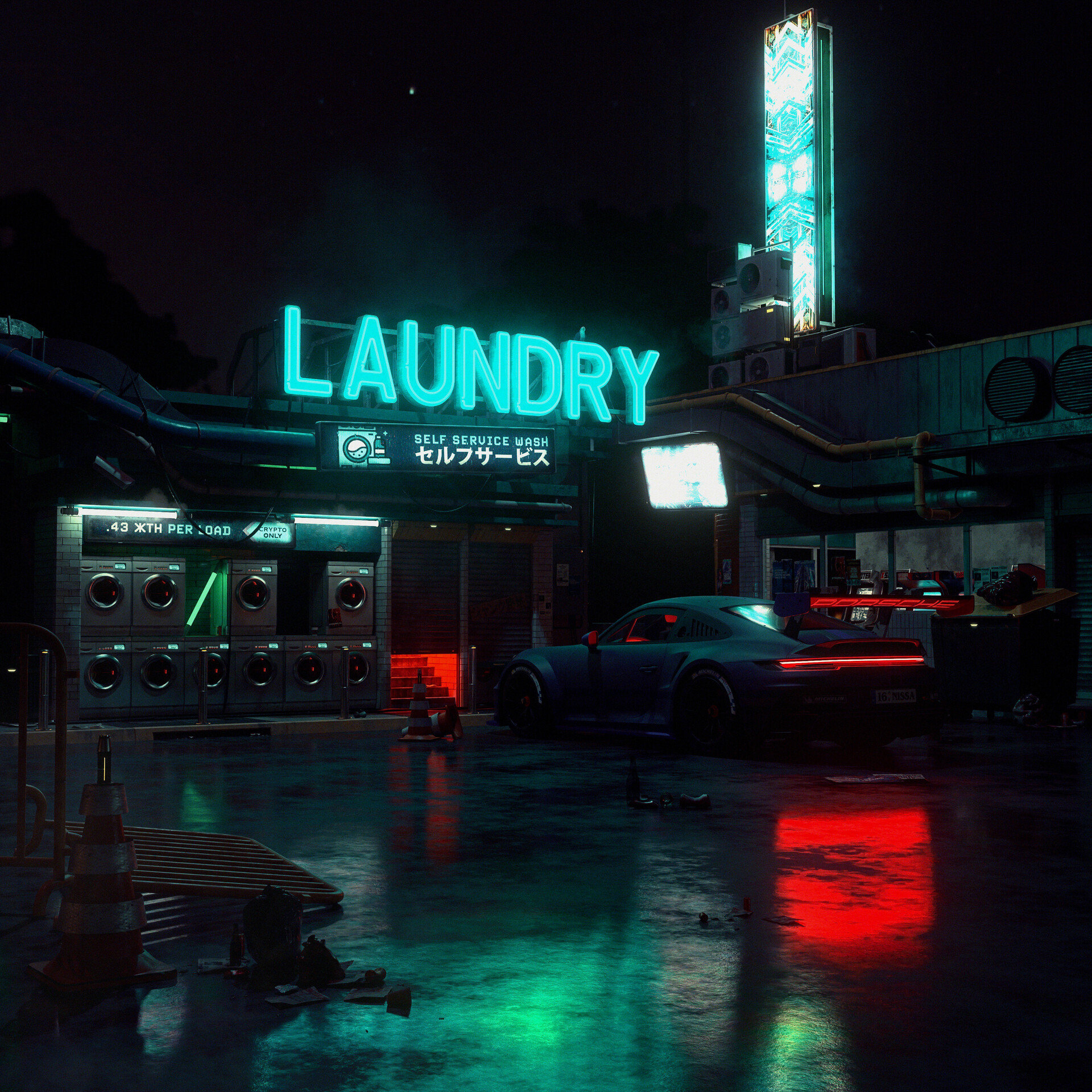 ArtStation - Laundry Punk