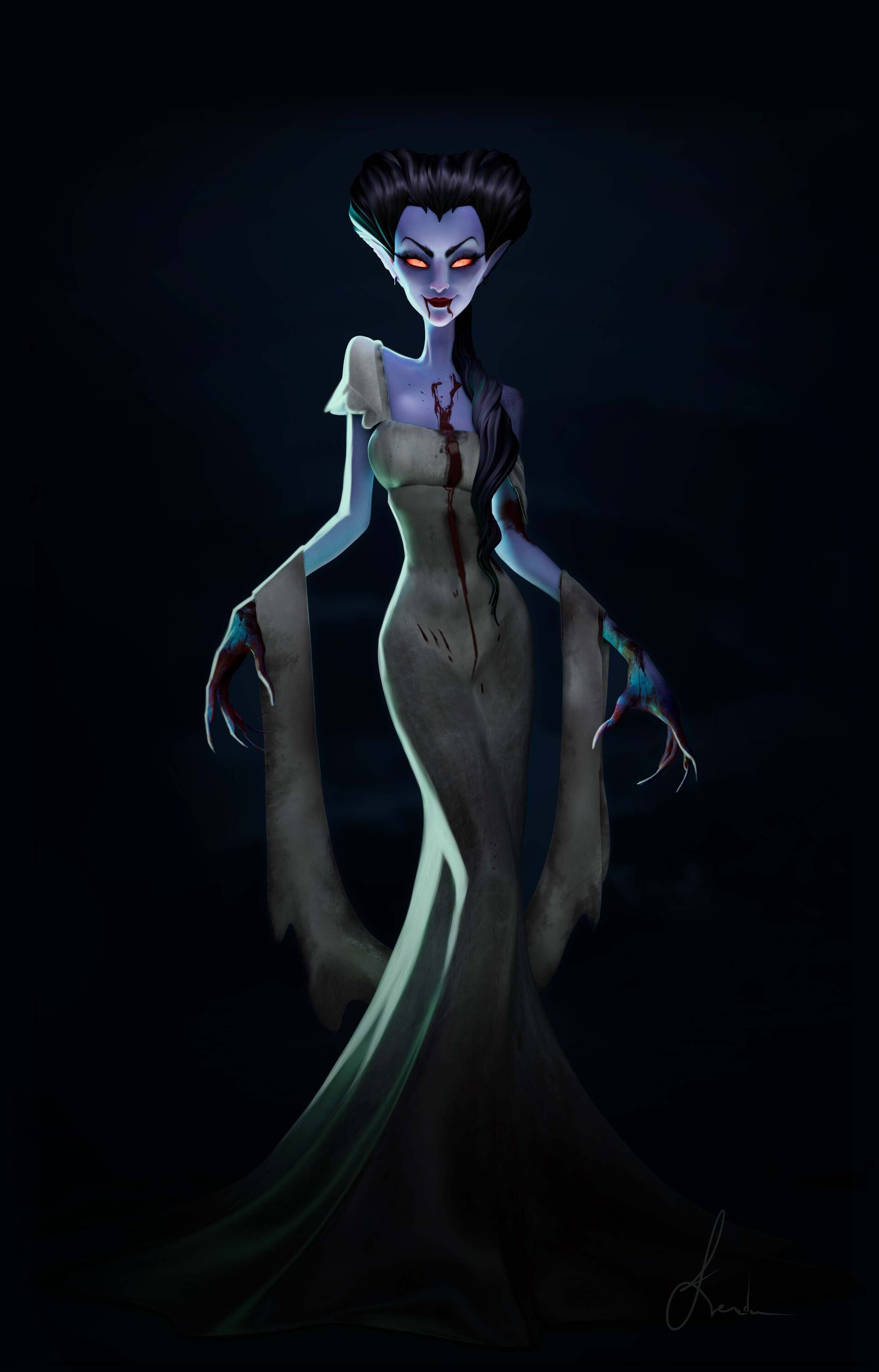 ArtStation - Vampire Lucy