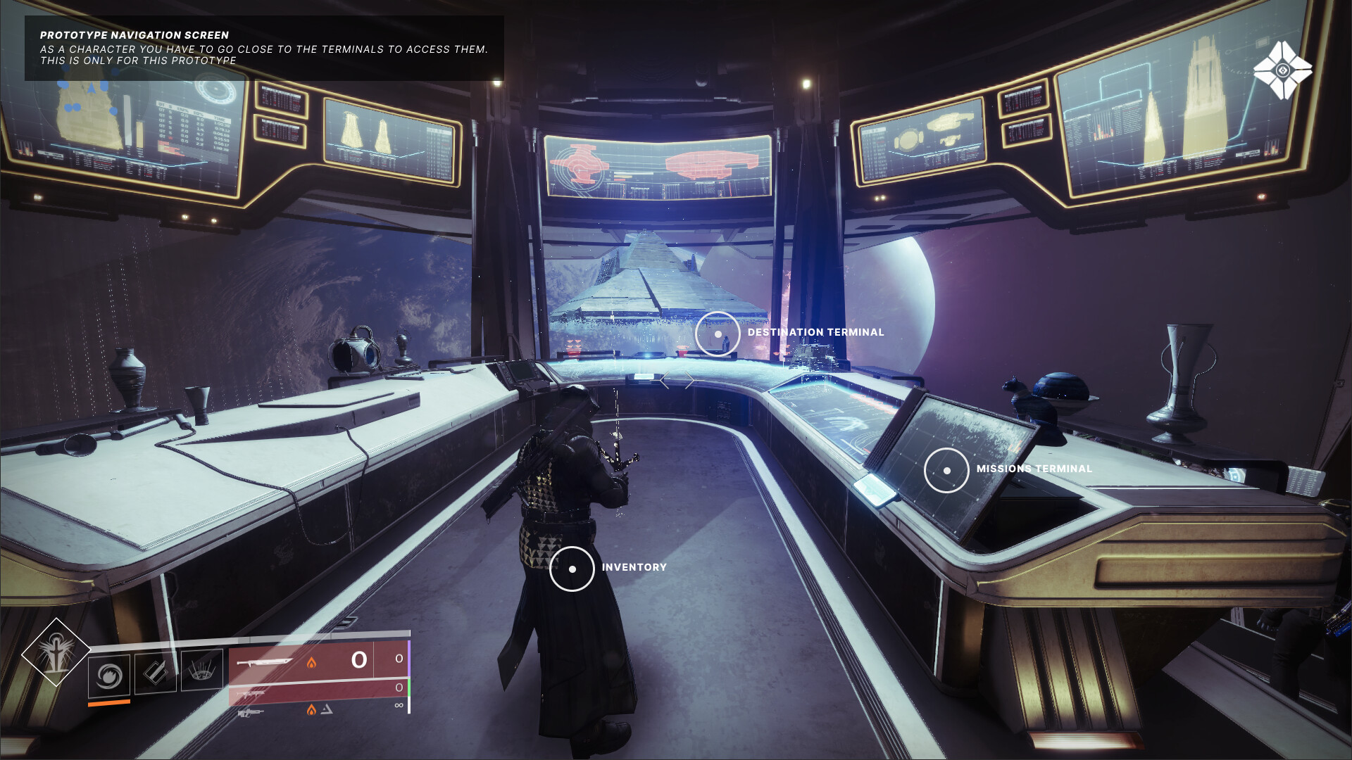 Jack Lavy // Liberty - Destiny 2 UX/UI Redesign