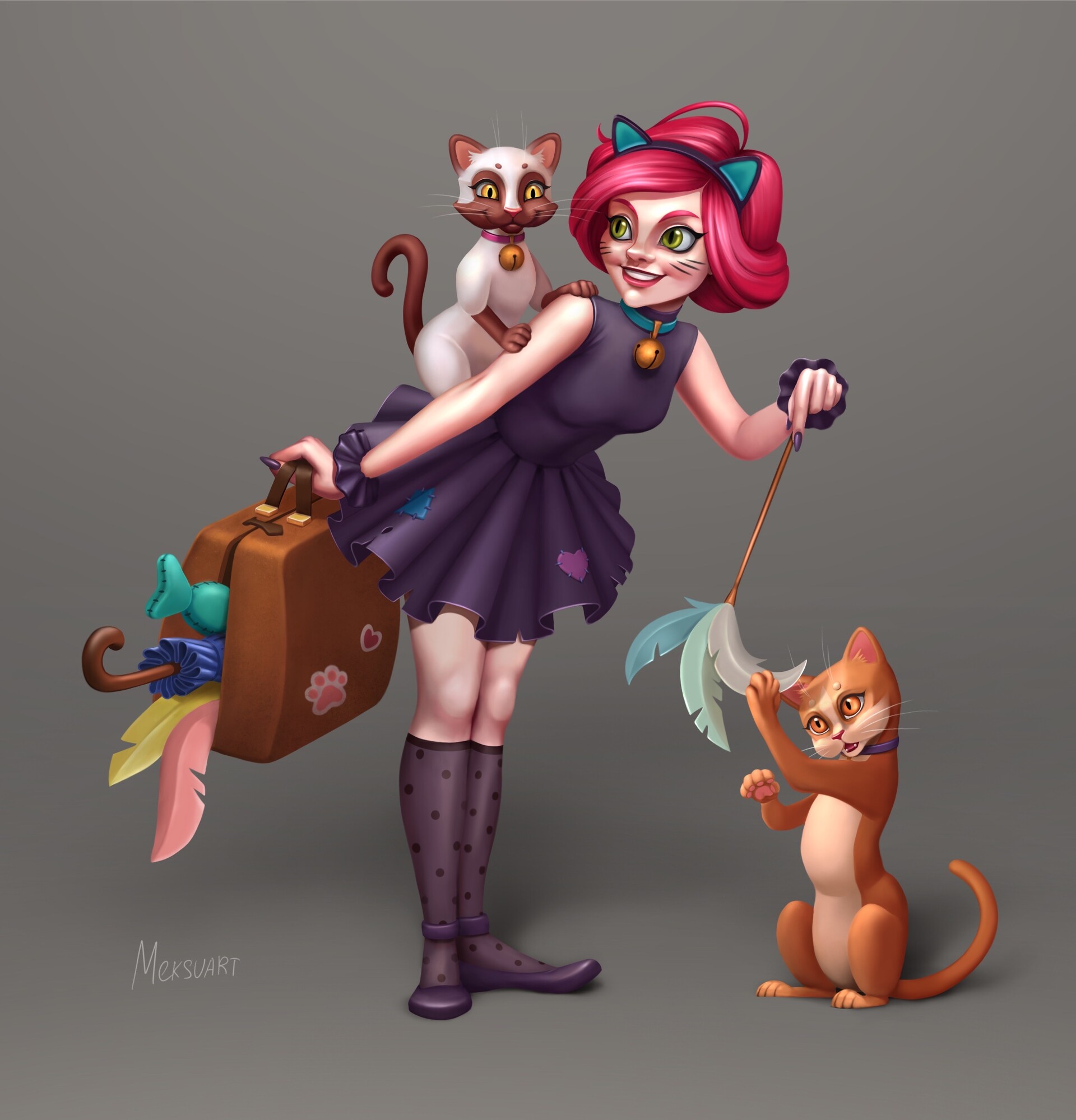 ArtStation - Cat Trainer