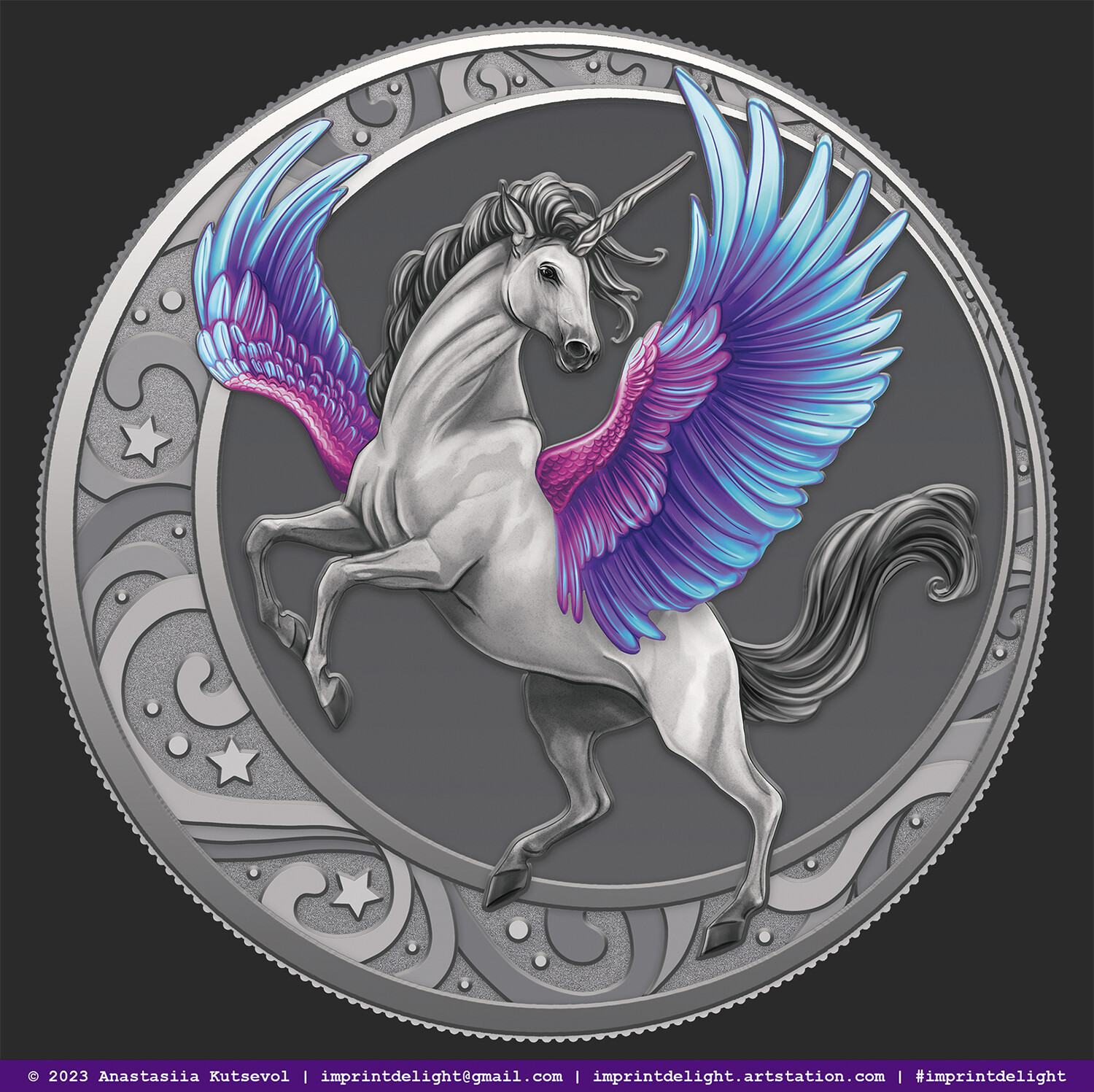 Imprint Delight | Ana Kutsevol - Pegasus 2D