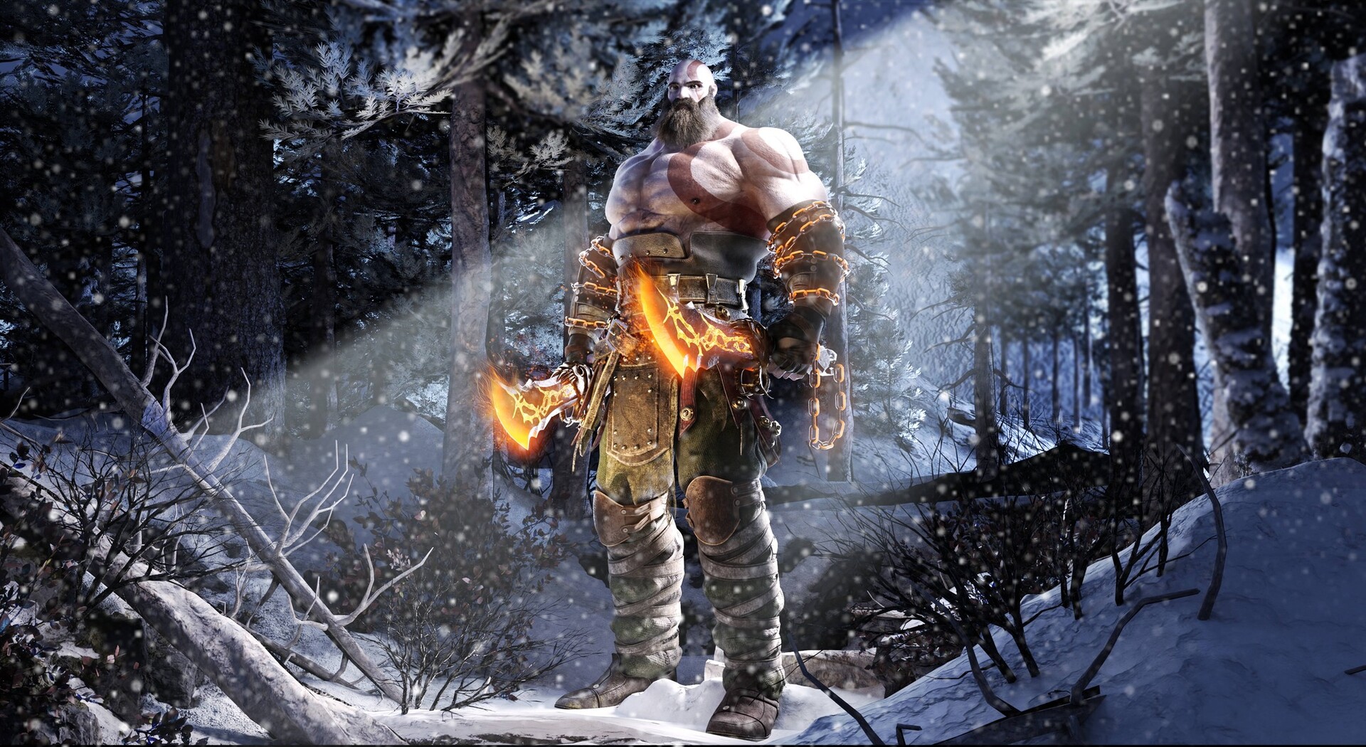 ArtStation - Kratos from God of War | 3D Character Modeling