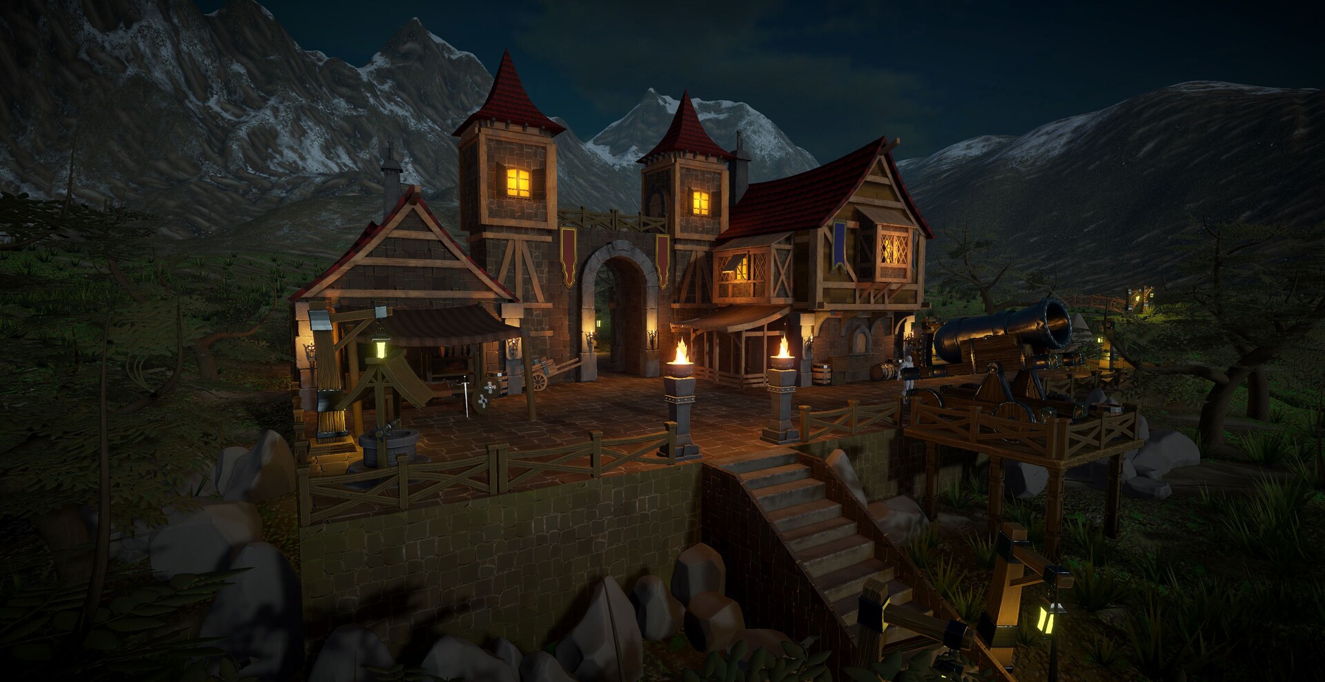 ArtStation - Stylized Environment