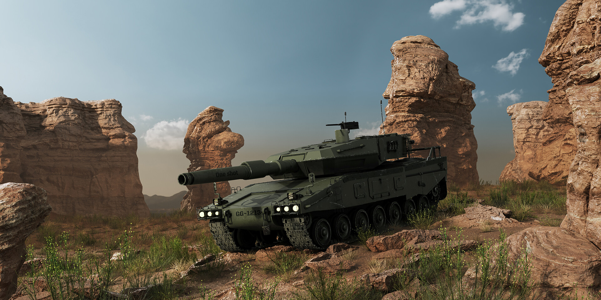 ArtStation - Leo2 One shot-GG1213