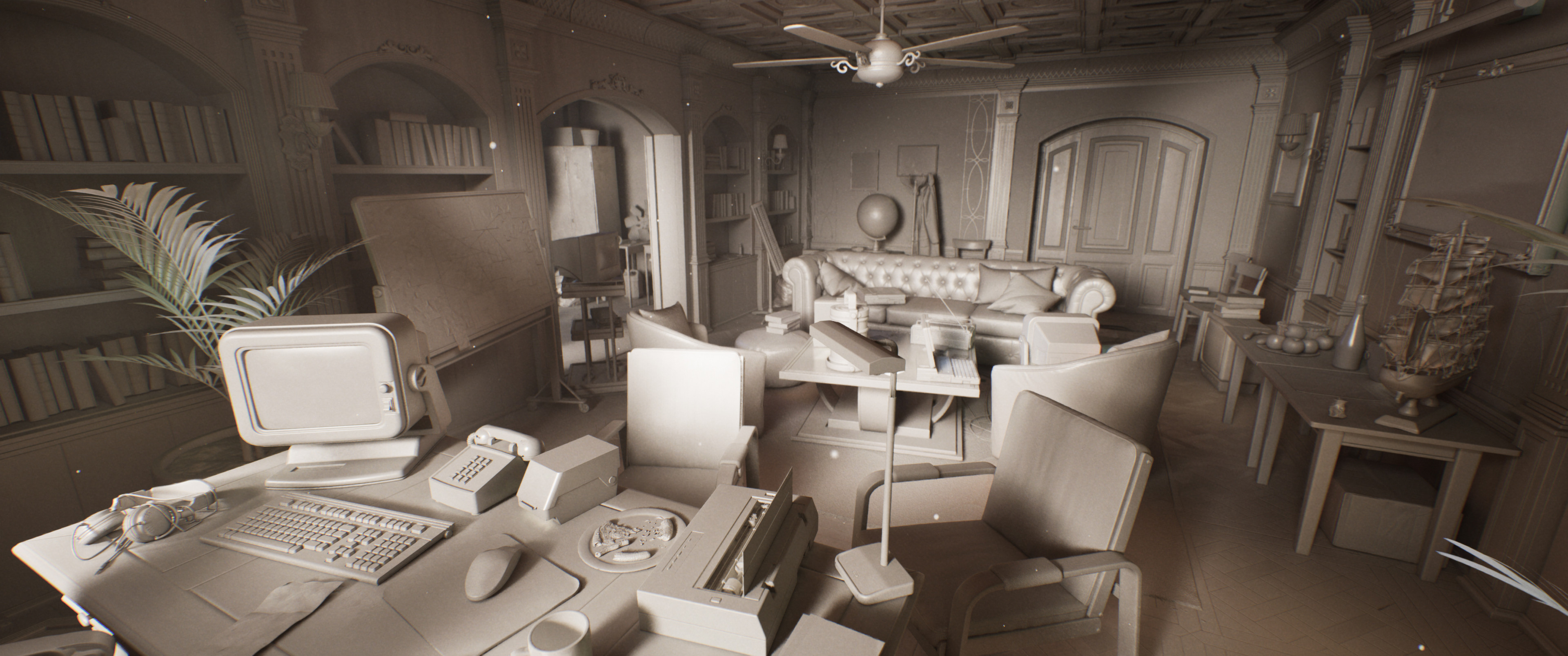 Obelisk Studio - Detective Office