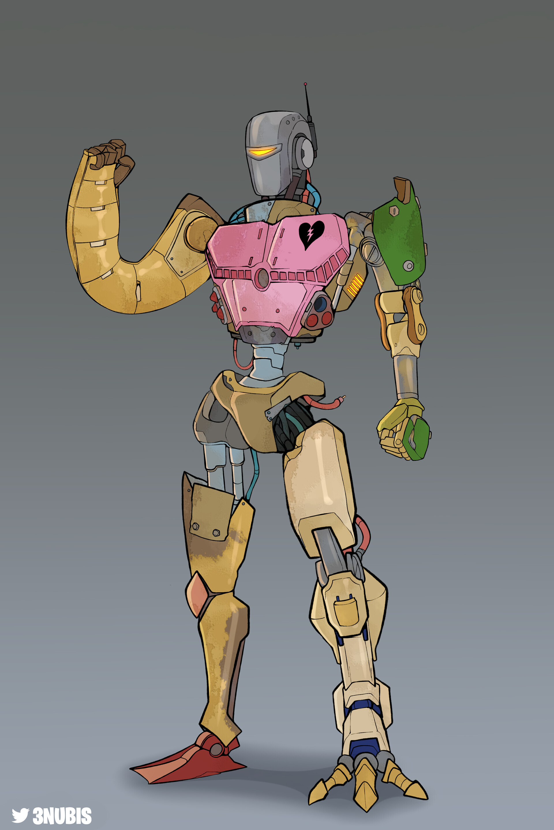 ArtStation - Fortnite Skin Concept - junkBot - [FANMADE]
