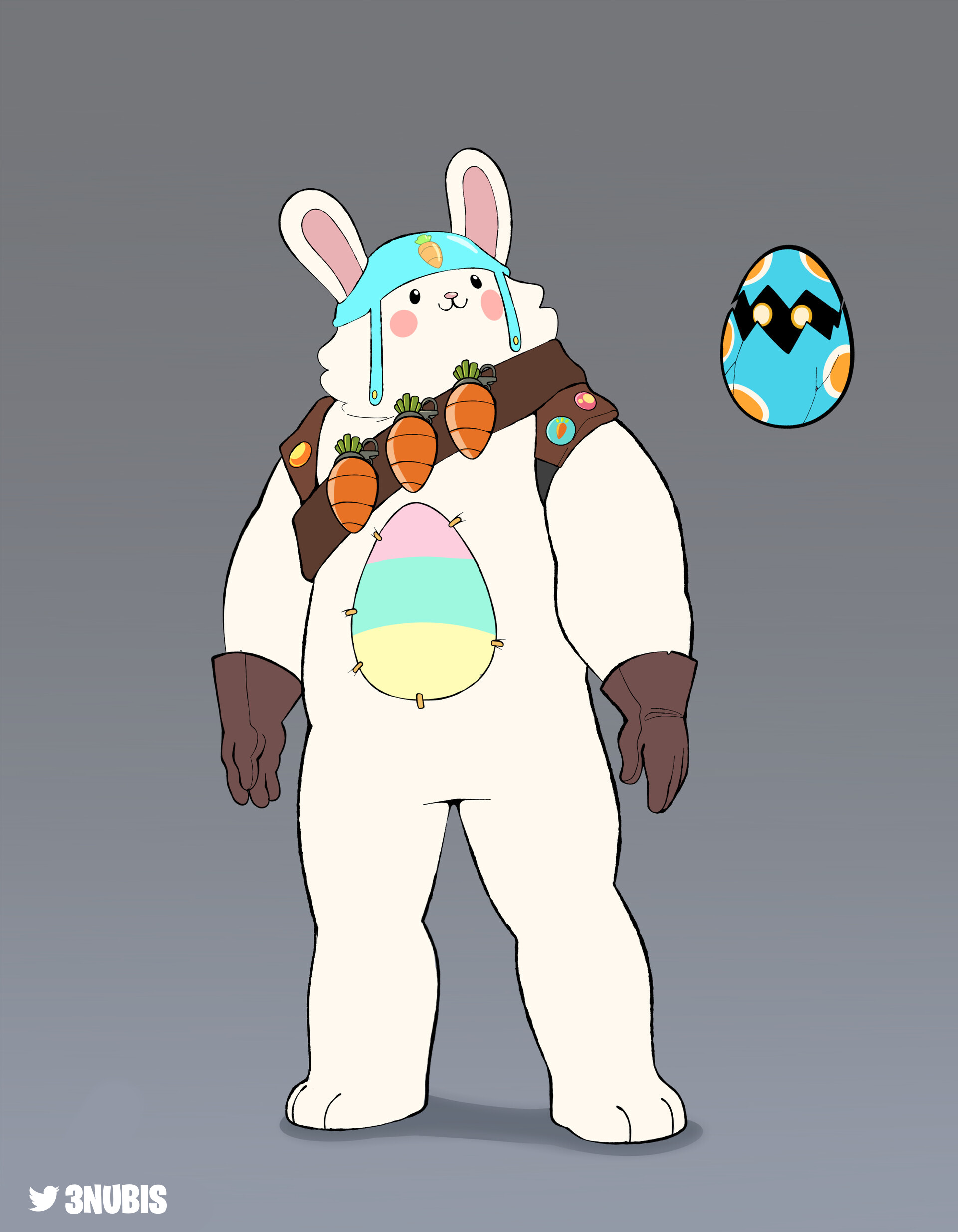 ArtStation - Fortnite Skin Concept - BUNNY - [FANMADE]