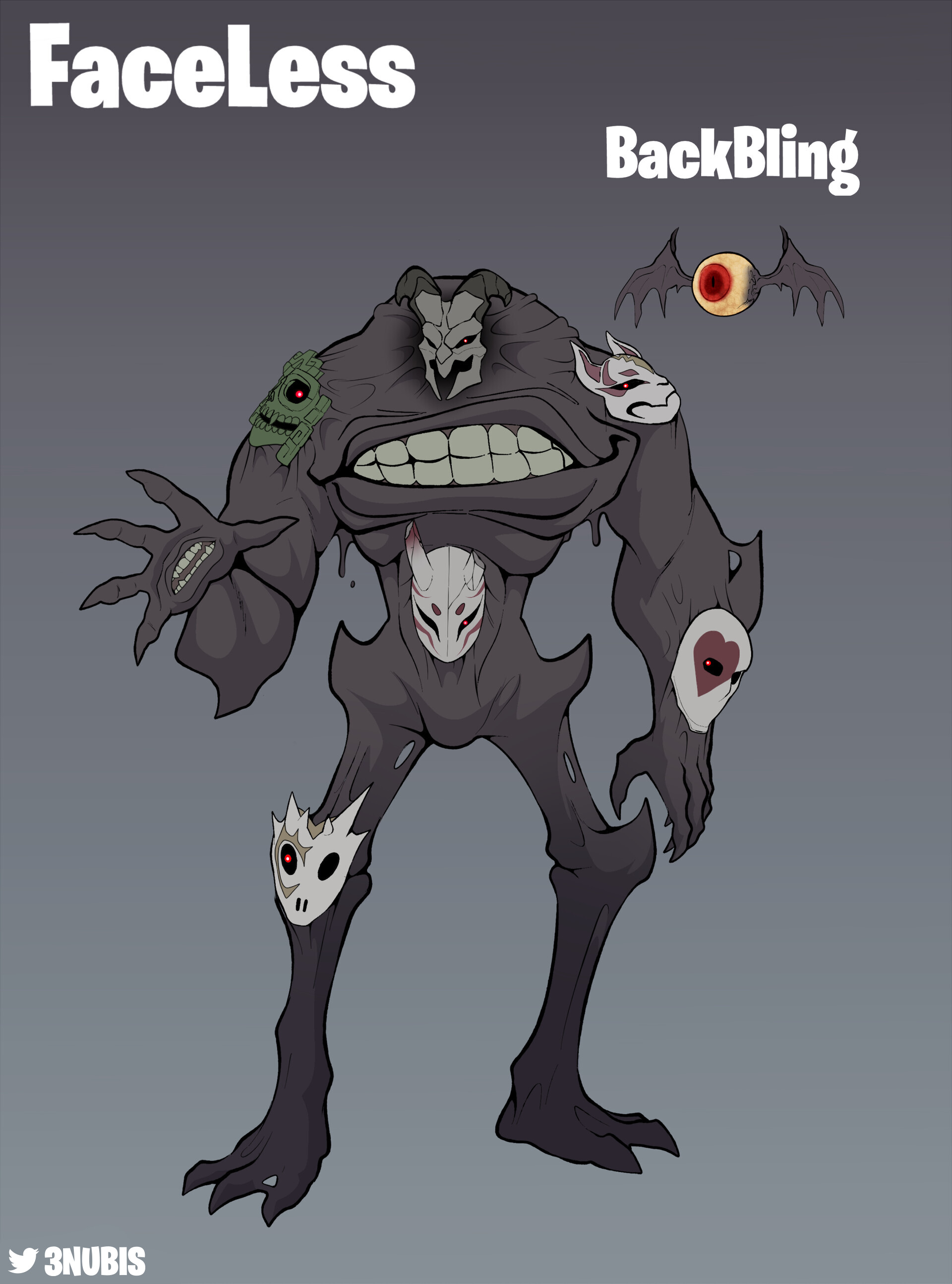 how to draw fortnite monster