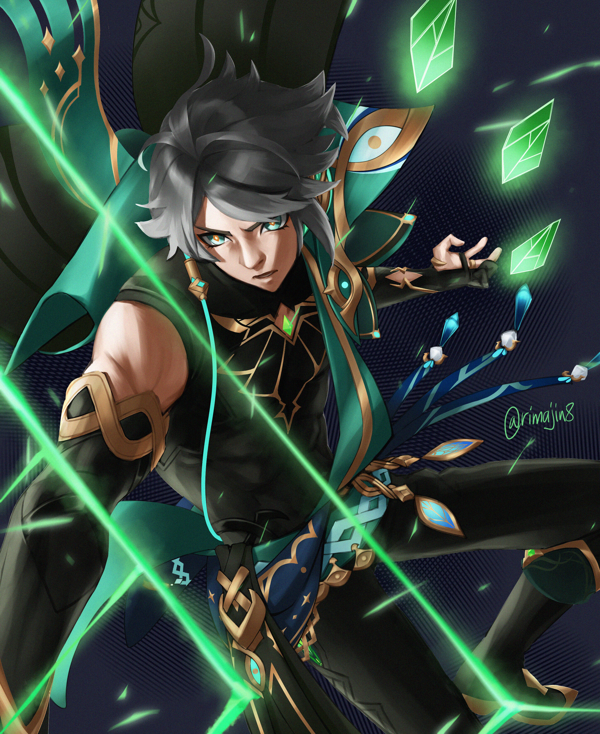 ArtStation - Alhaitham (Genshin Impact)
