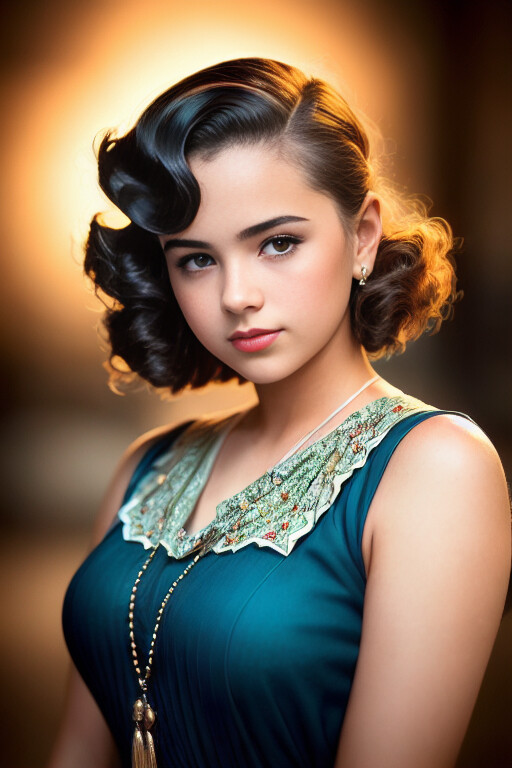 Damon Pridgen - Grand Mother and Grand Daughter Photoshoot 1940-1980 (Stable Diffusion A.I)