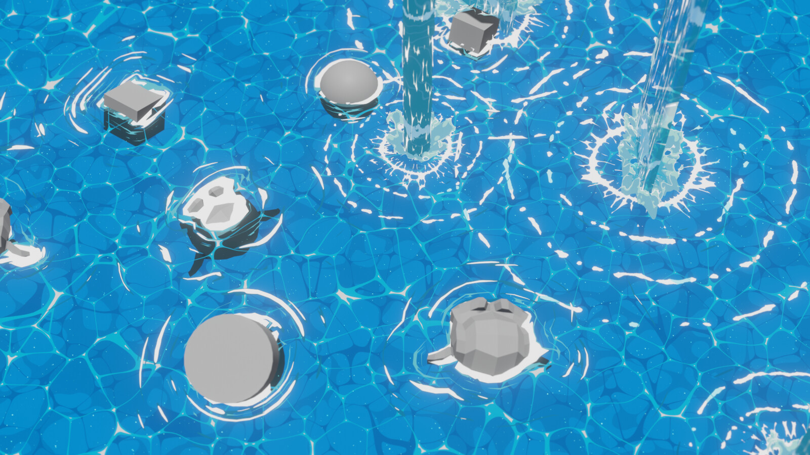 Json Lin - Procedural Toon Water and Waterfall