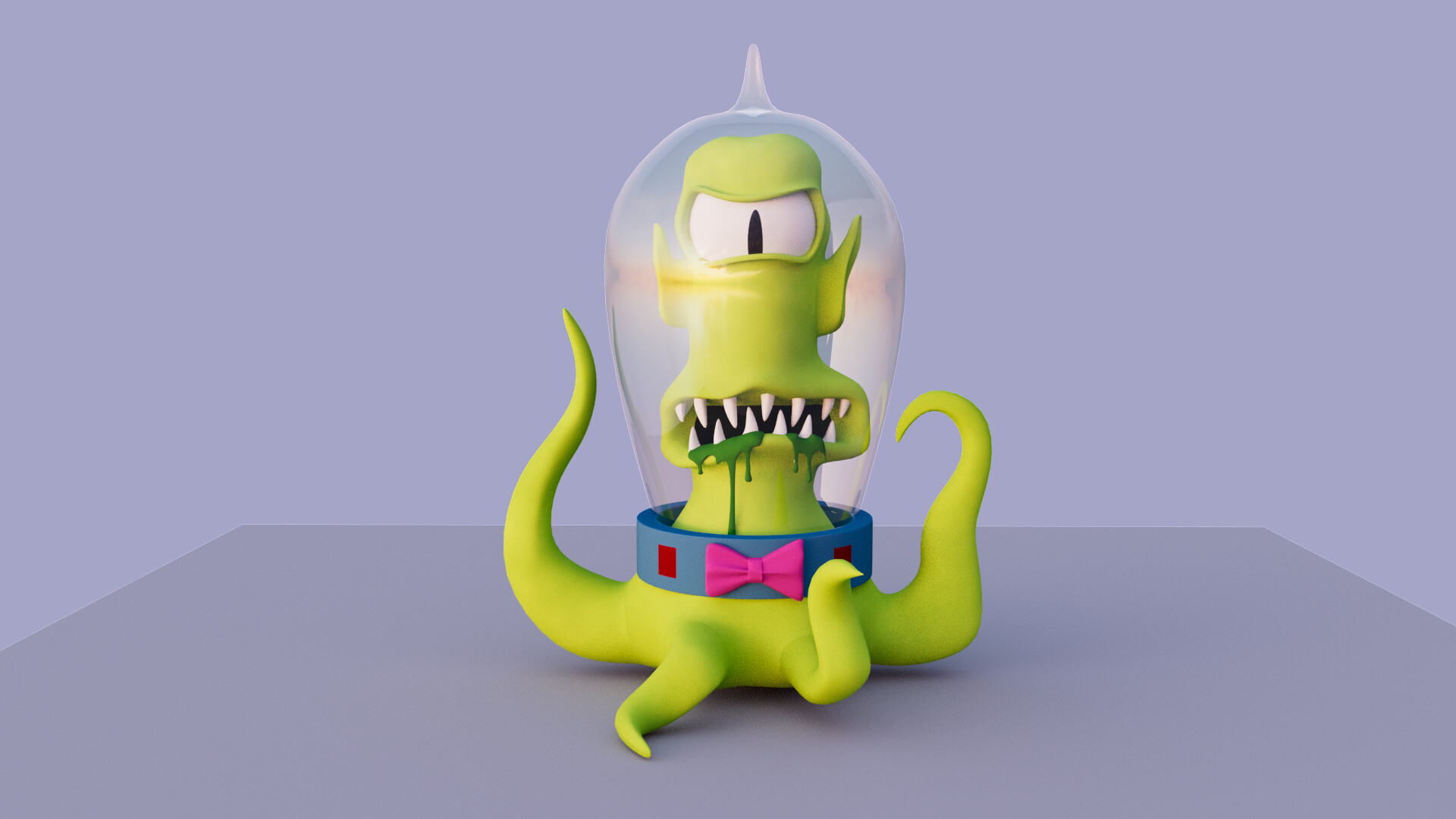 ArtStation - Kang - Simpsons