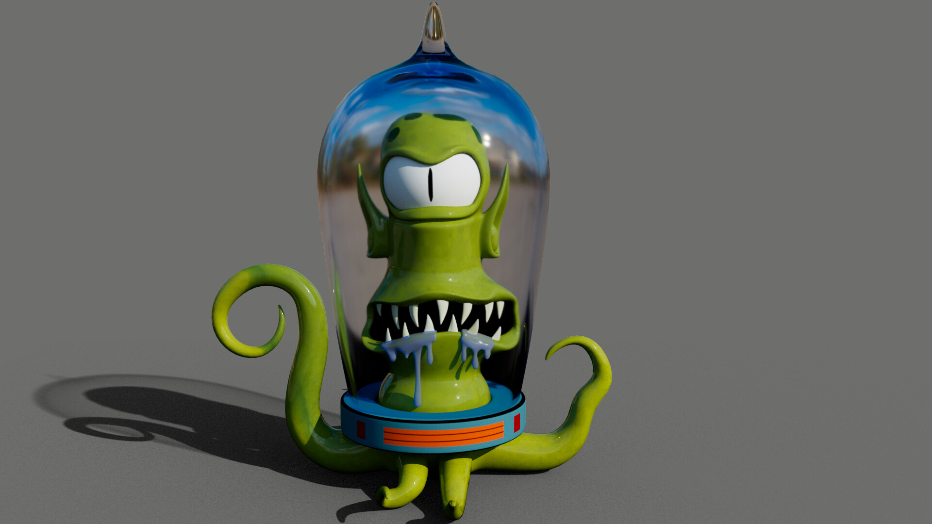 ArtStation - Simpson's Alien