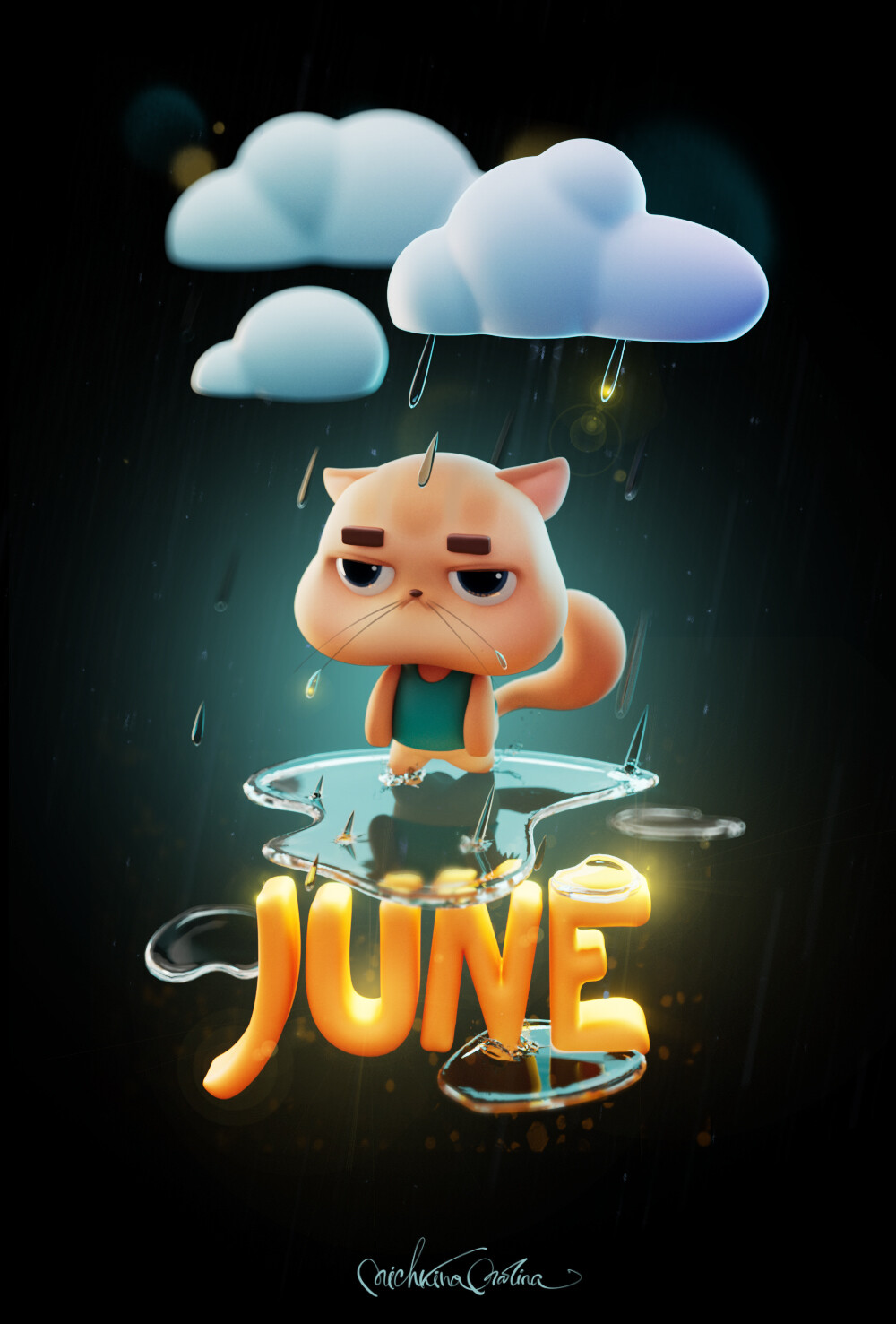 ArtStation - Rainy june