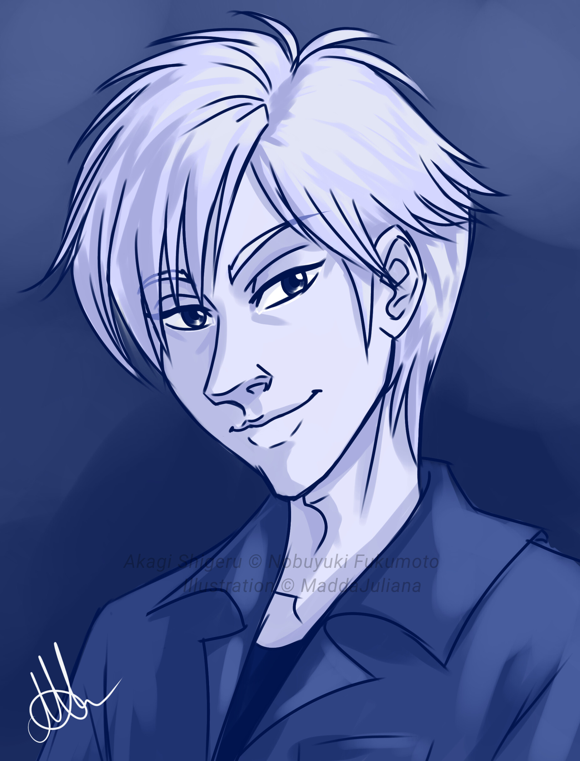 ArtStation - Akagi Shigeru - Digital Illustration Fanart (Jun. 2023)