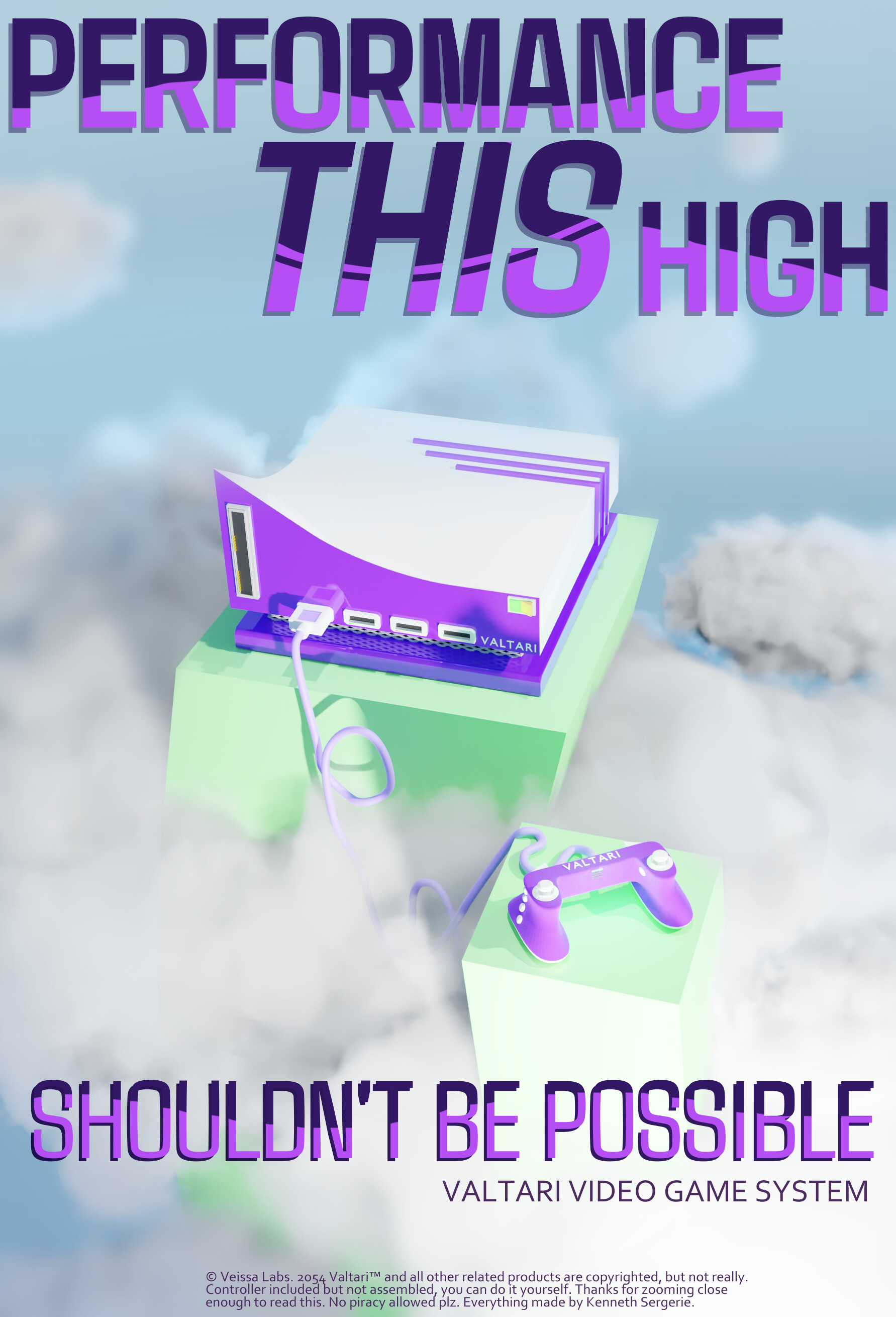 ArtStation - Console de jeu vidéo VALTARI