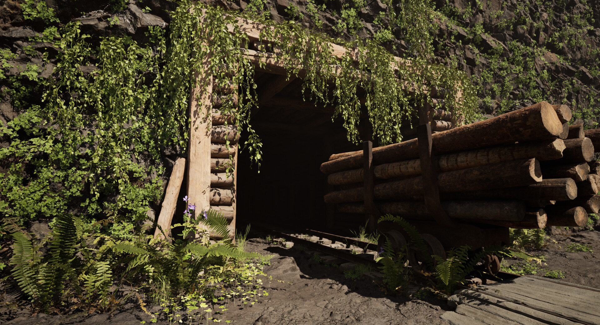 ArtStation - Coal Mine / Unreal Engine 5