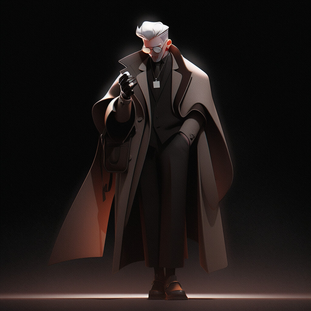 Dominic TT - Stunning Fashionable Cartoon Model Men - Prompt