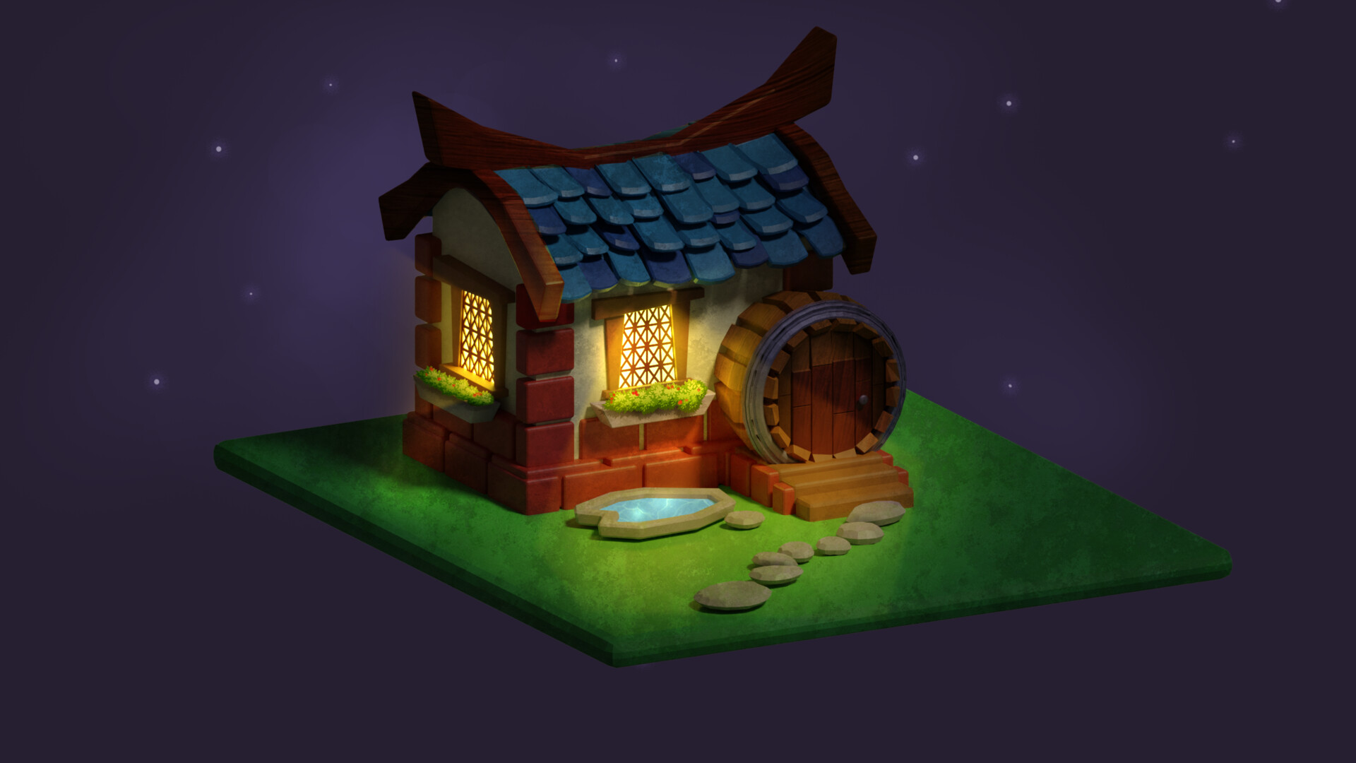 ArtStation - Magic house