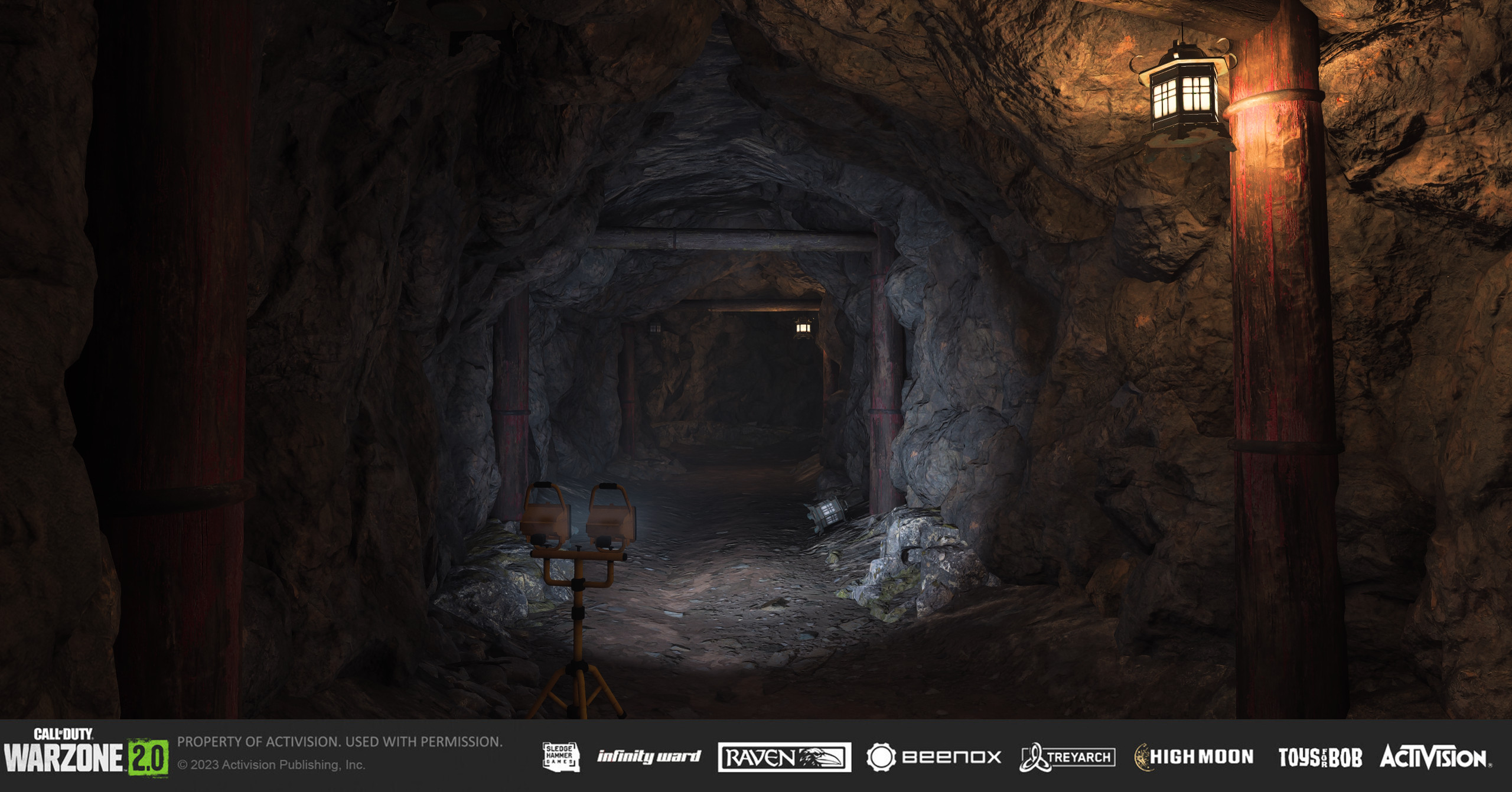 Murray Blue - Ashika Island, Tsuki Castle cave and smaller buildings