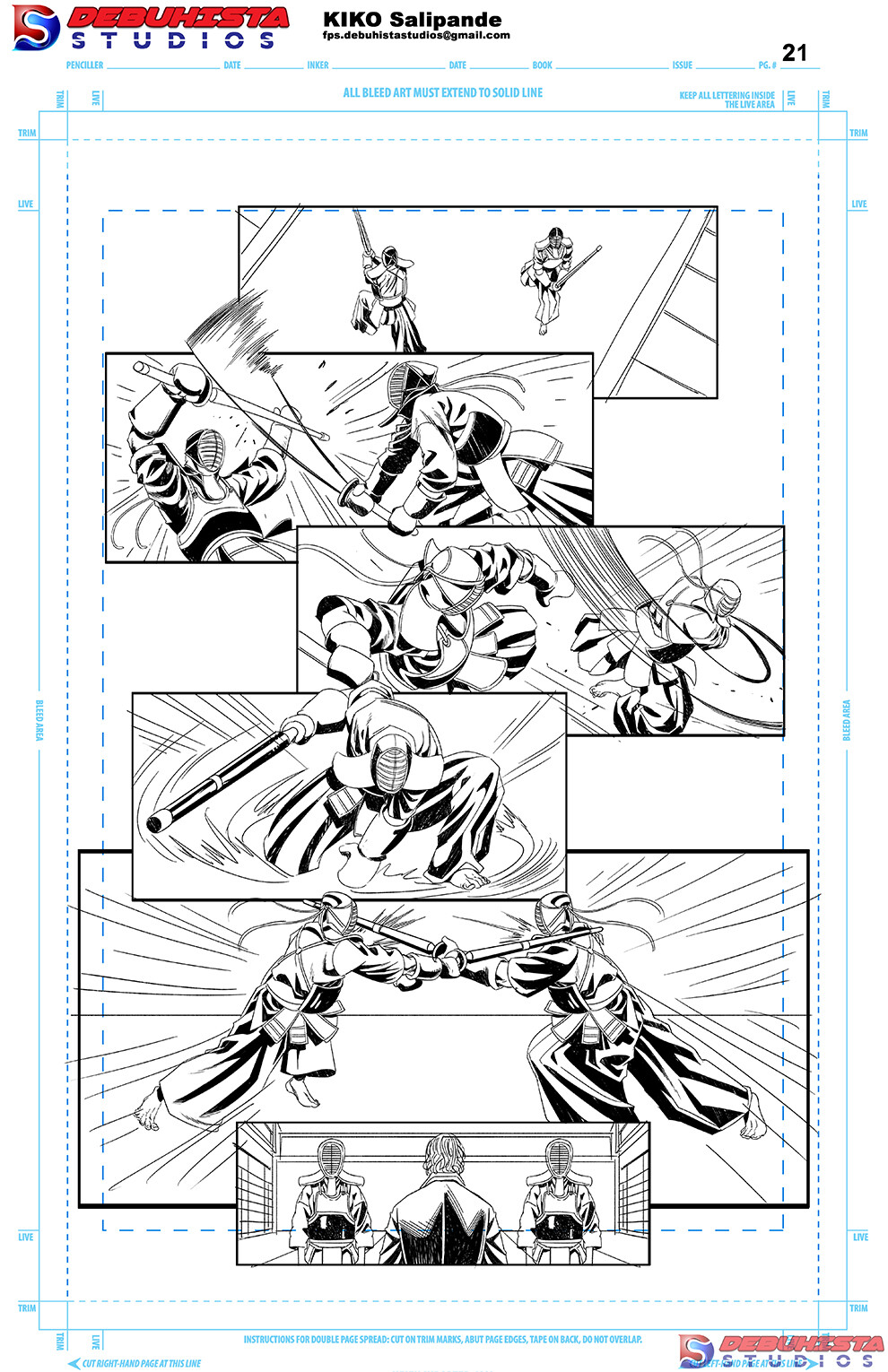 KIKO Salipande - Comic Commission (Pencil Work) 2022