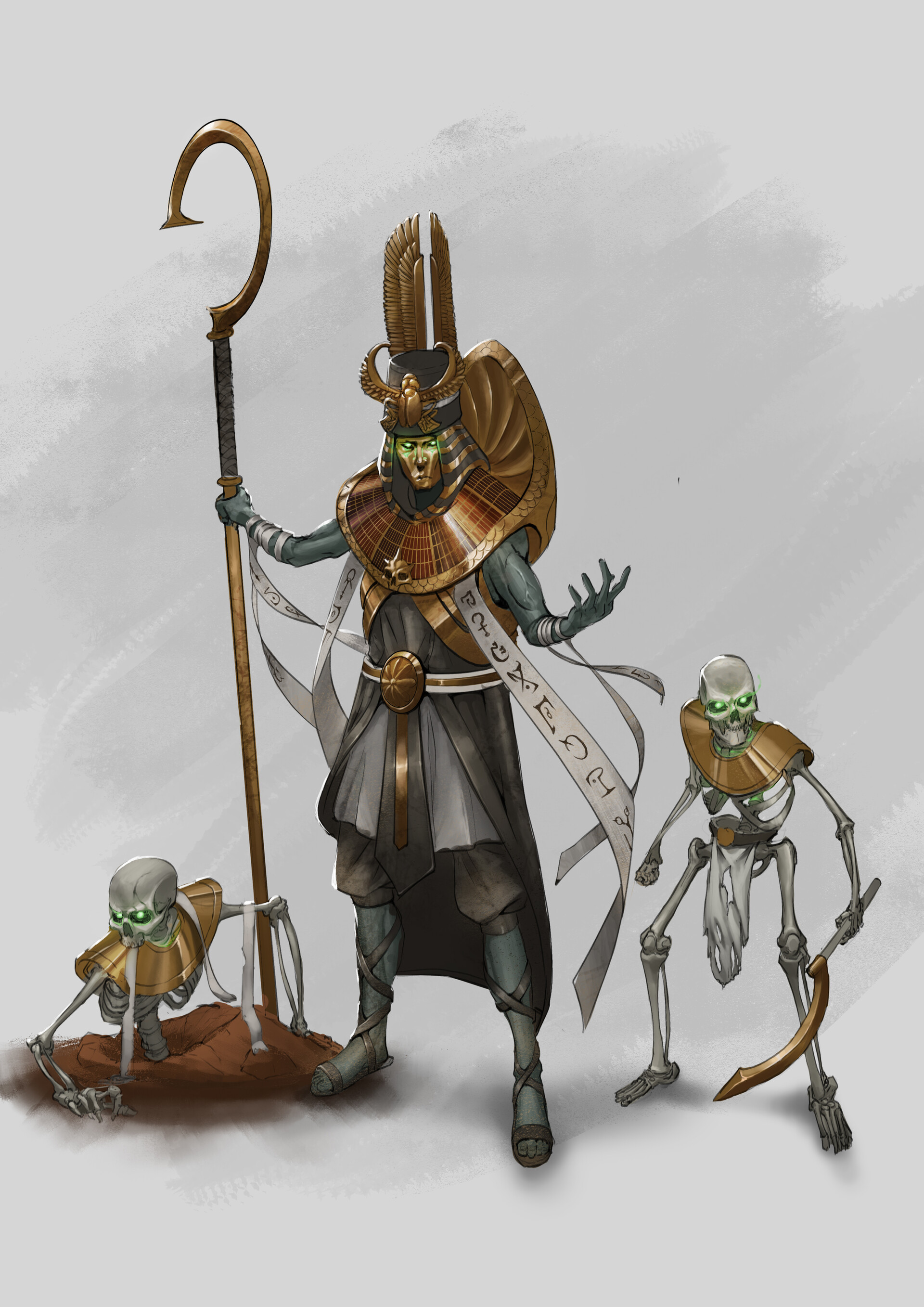 ArtStation - Ancient Necromancer