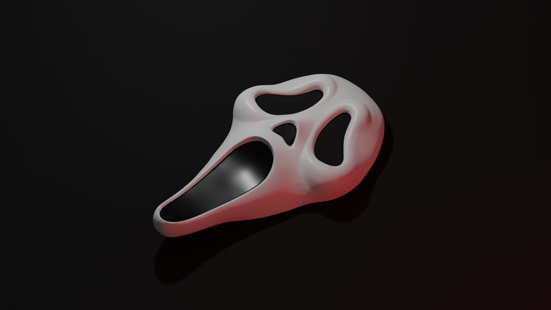 ArtStation - Ghost Face Mask, Model & Render