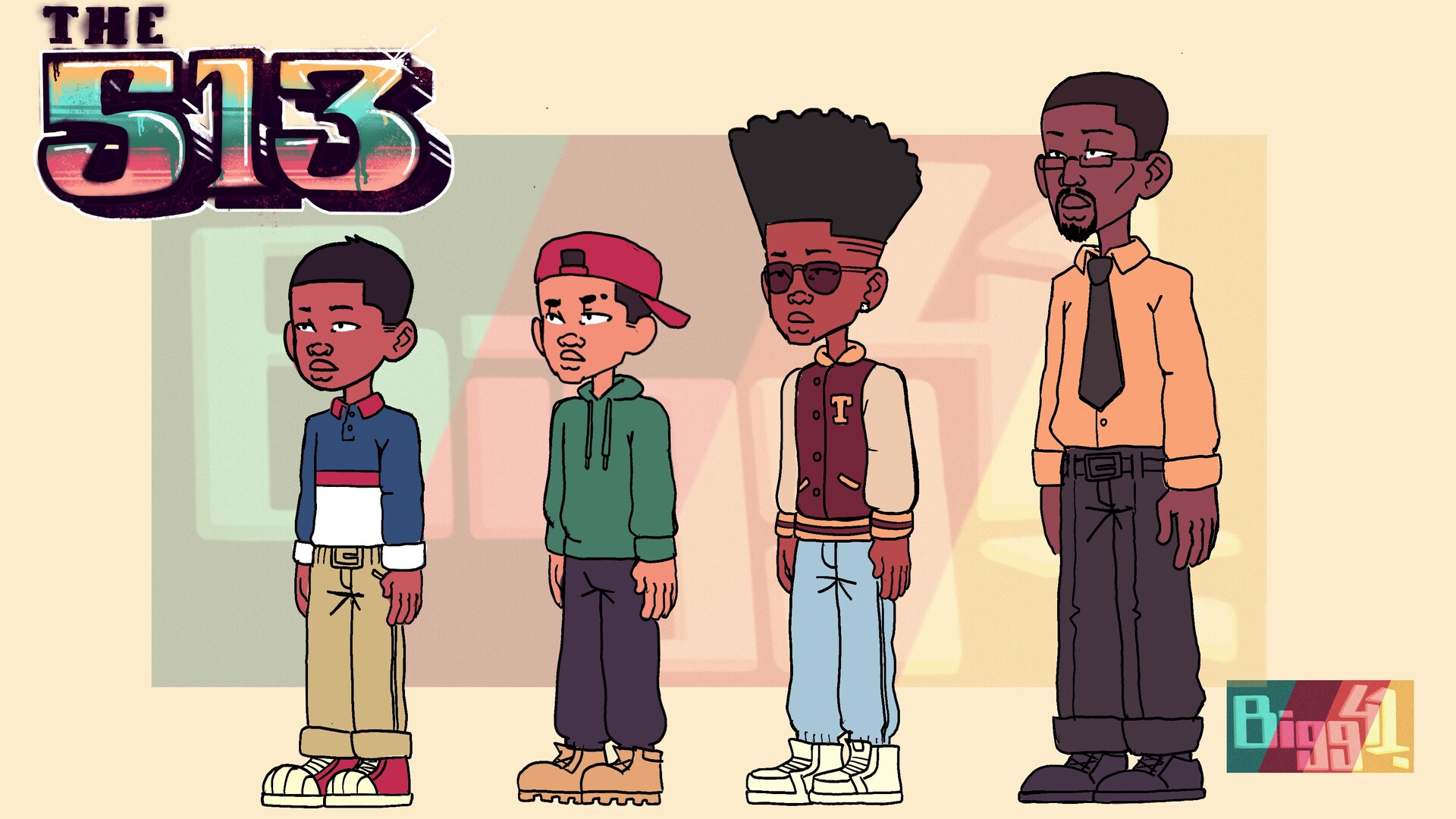 ArtStation - 513 Character Line up