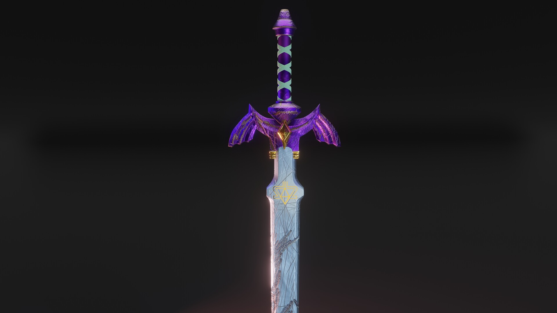 ArtStation - Damaged Master Sword