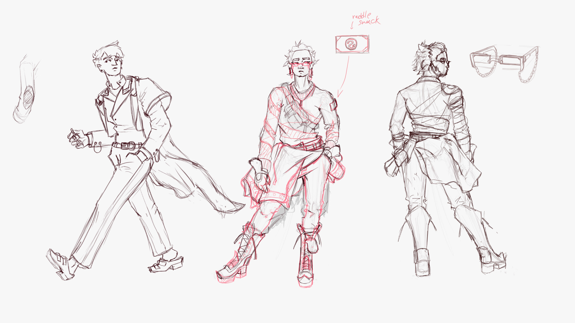 Tristan H. Adam - Alex Hallhey Concept Work