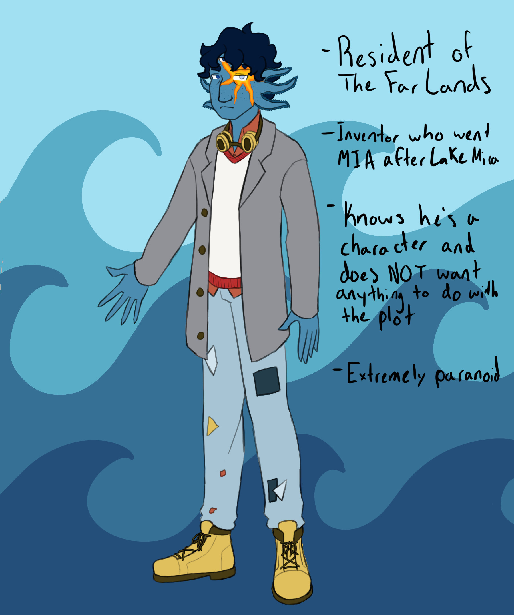 King Arthur Blue - The Cast of Dalus - OLD