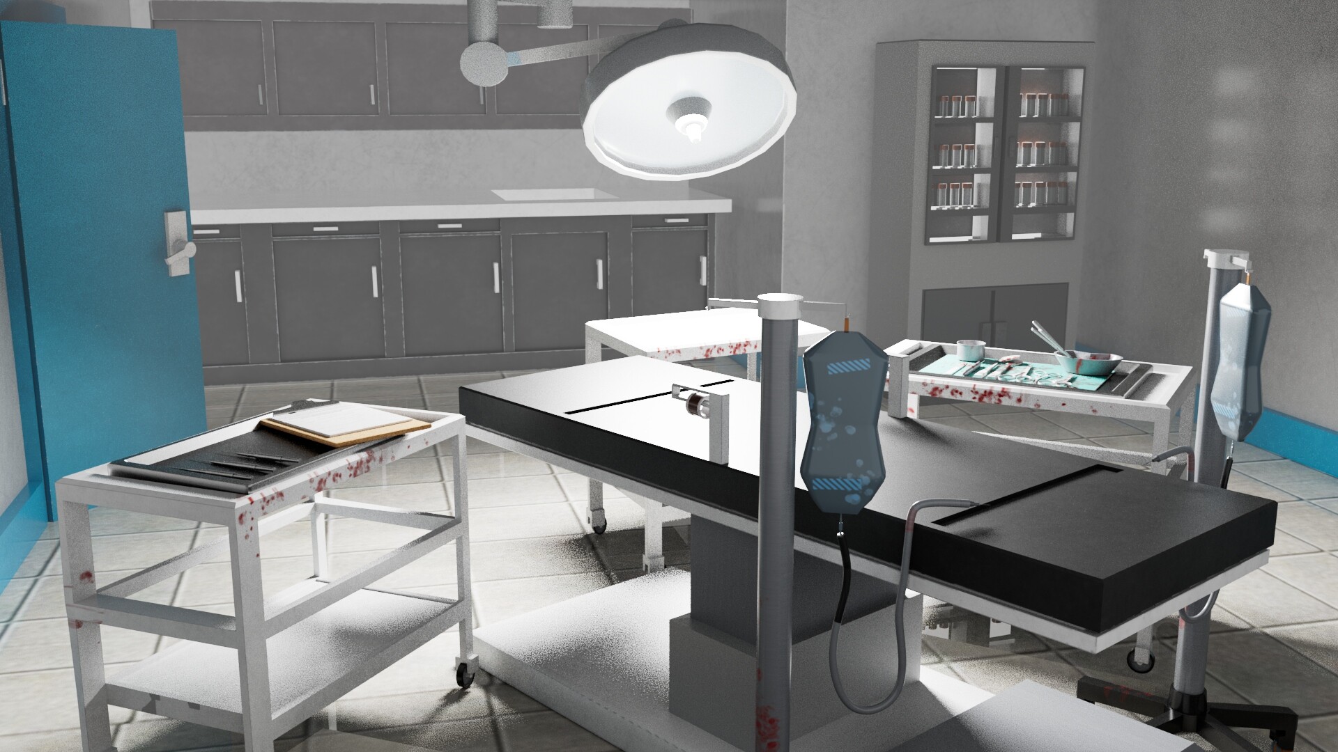 ArtStation - Maya 3d modelling rooms novel