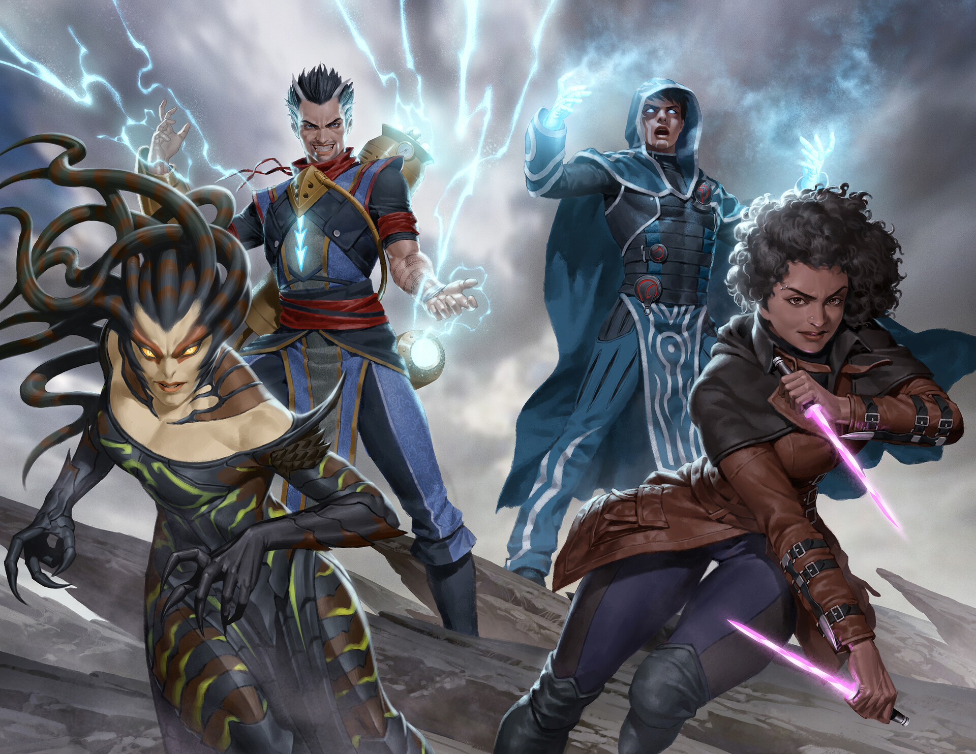 ArtStation - MTG Connecting Cover