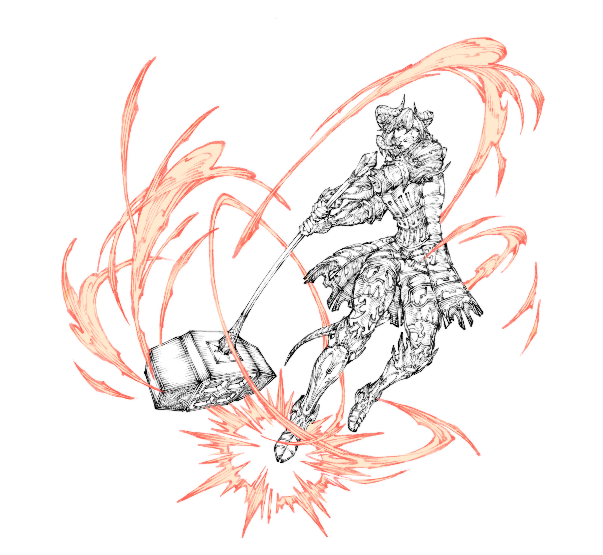 ArtStation - FFXIV commission