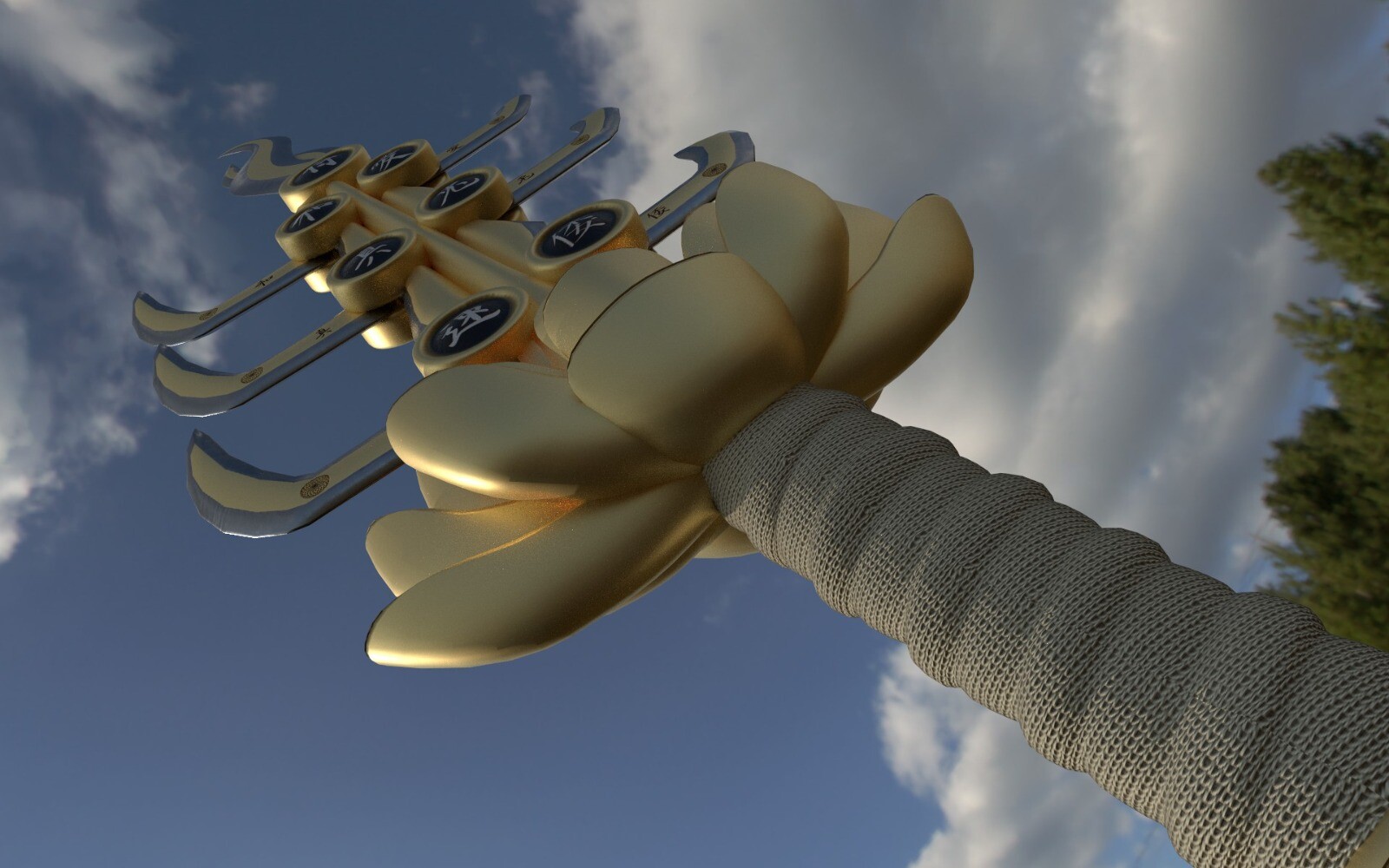 ArtStation - Buddha's nirvana sword zero