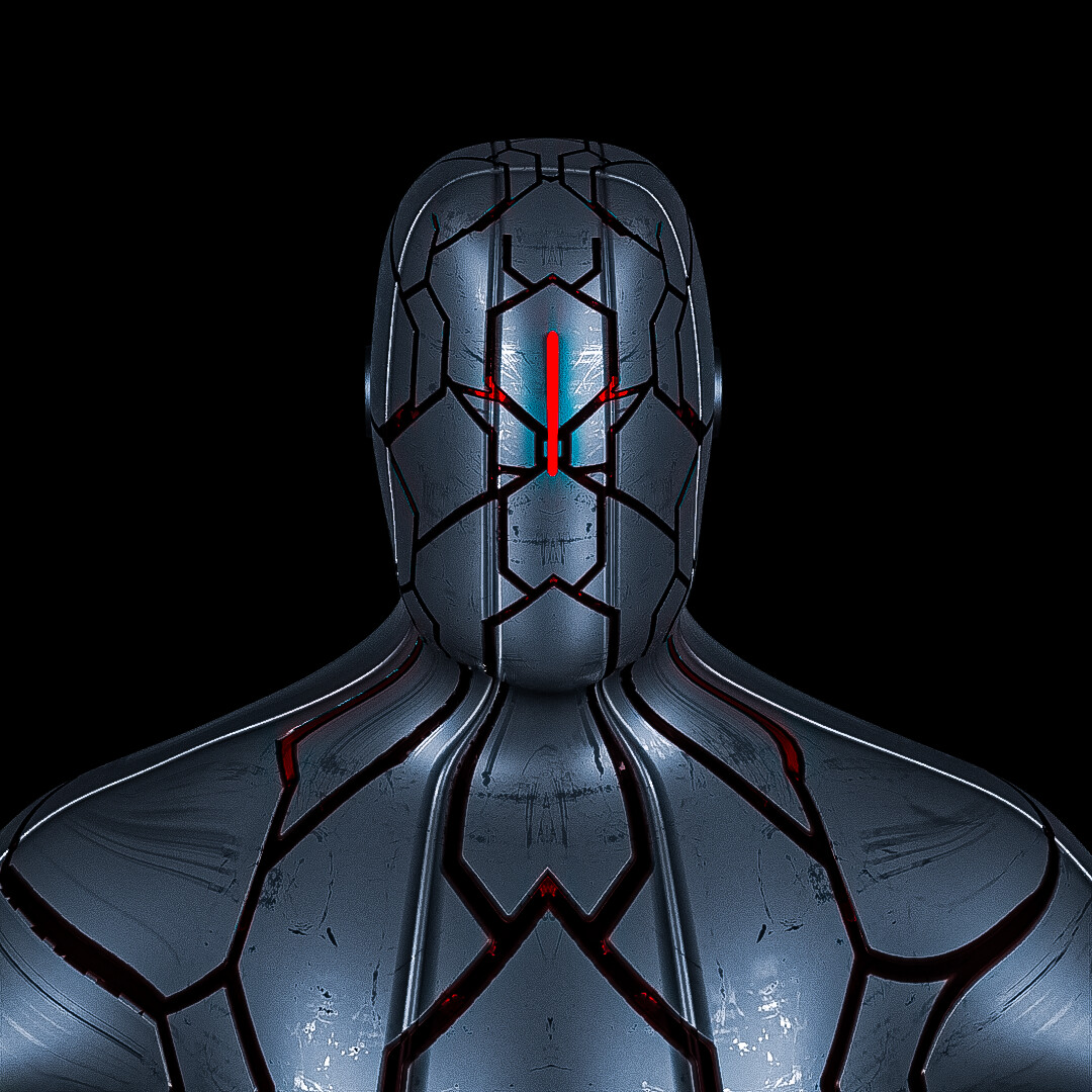ArtStation - Sci-fi Cyborg