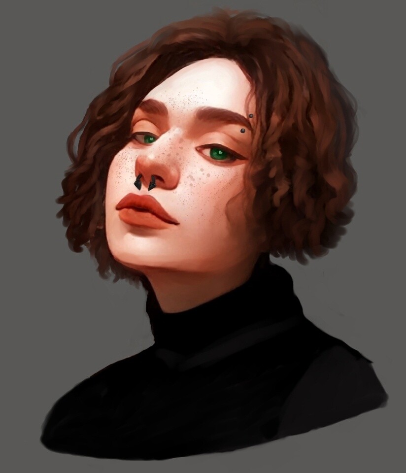 ArtStation - self - portrait