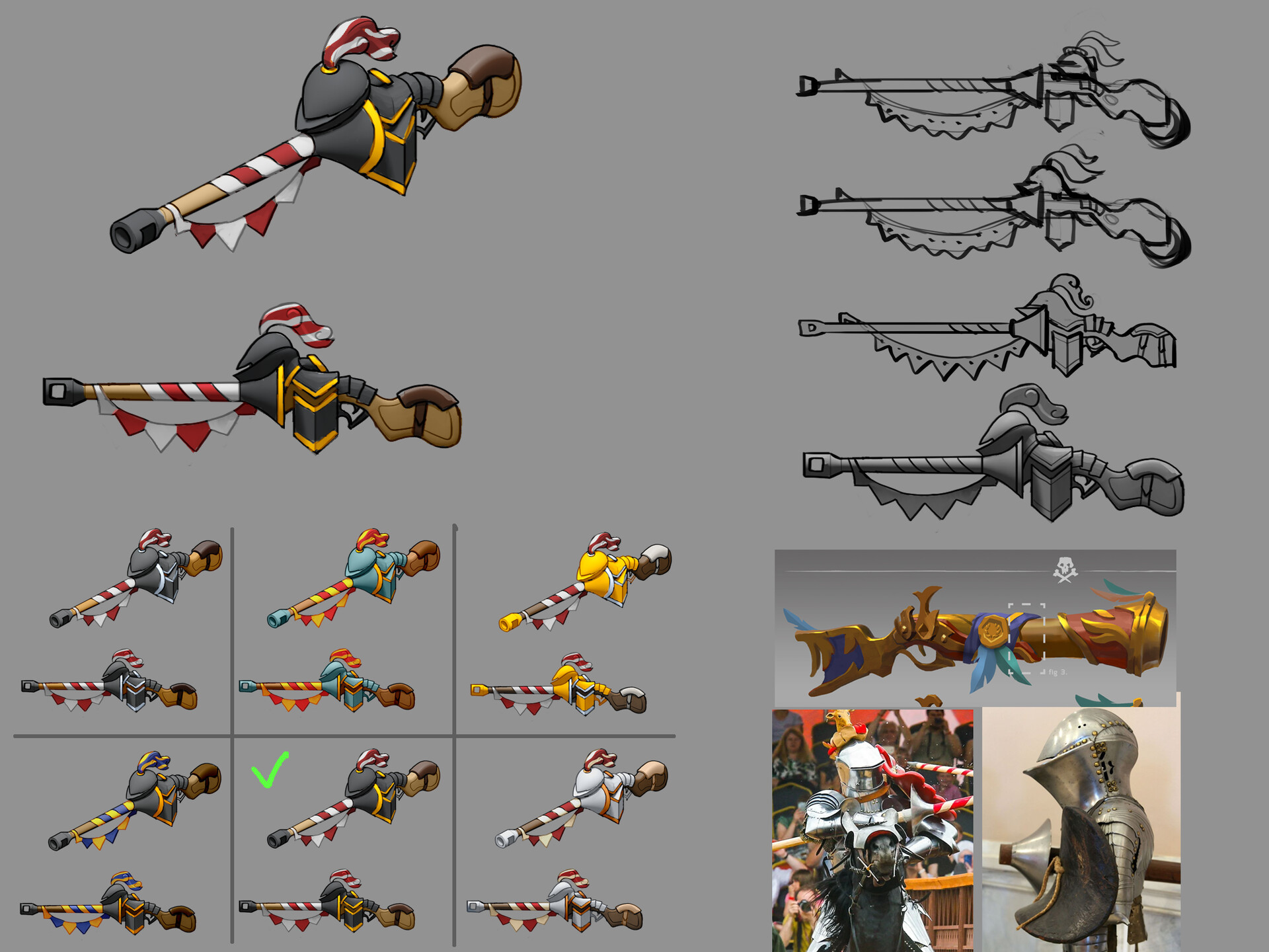 ArtStation - casual weapon concept