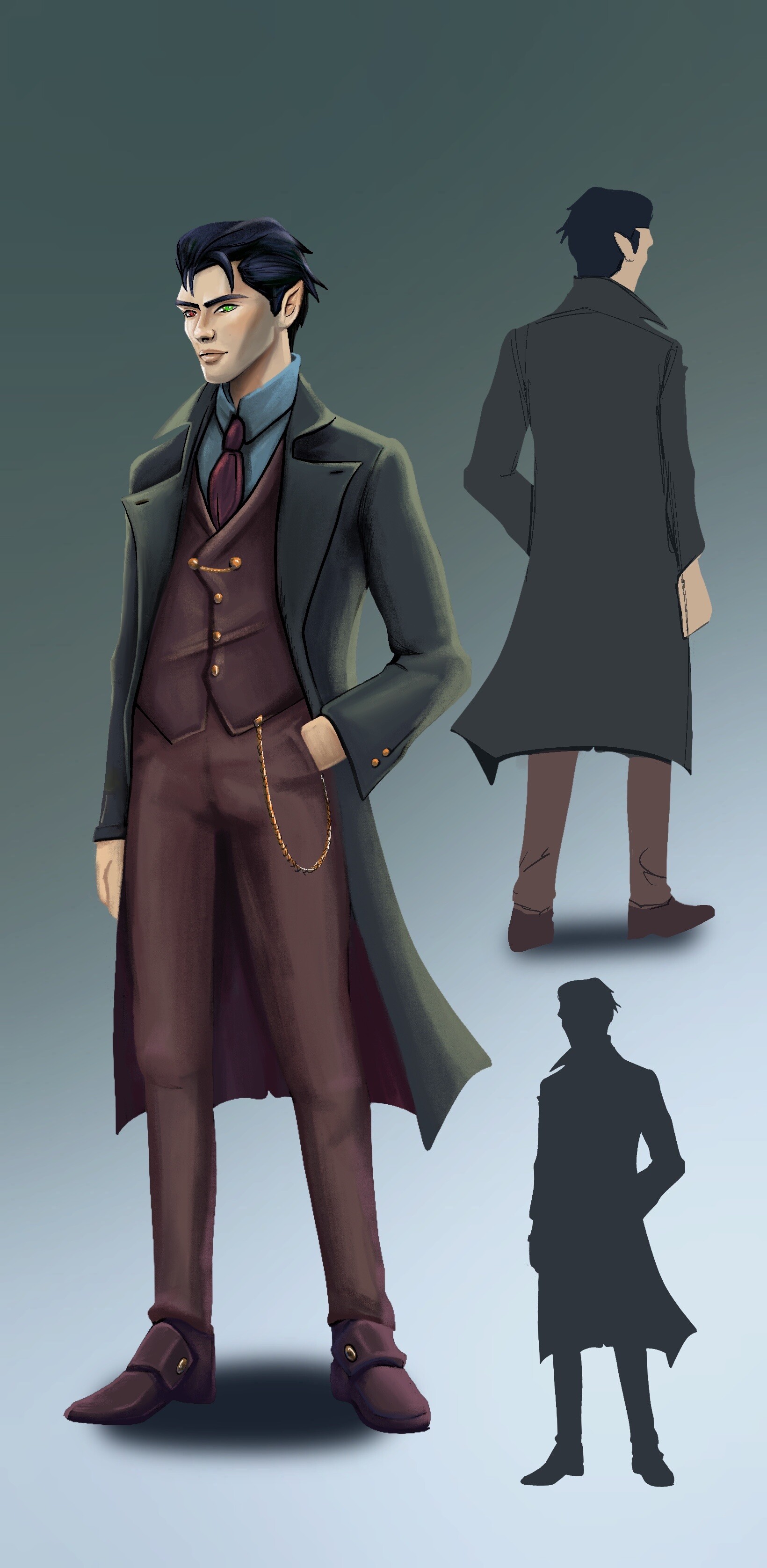 ArtStation - Character Concept (Dr vampire Johnathan)