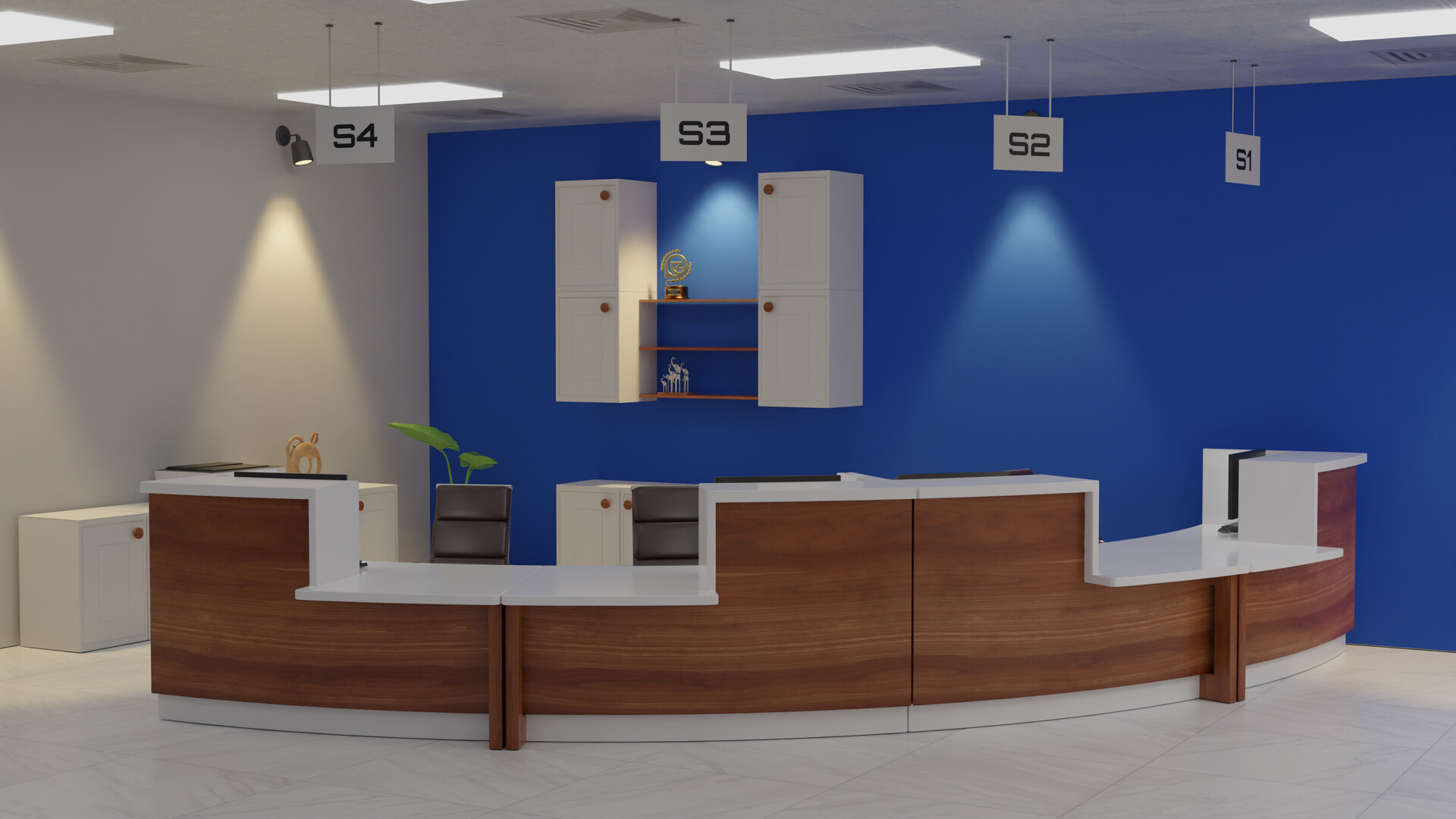 ArtStation - Interior for Bank