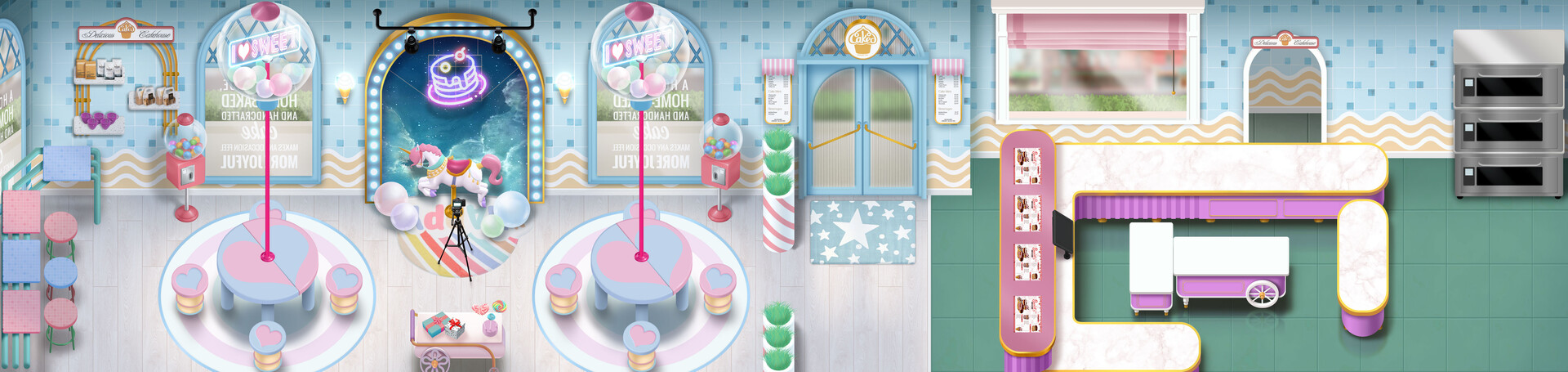 ArtStation - cake house