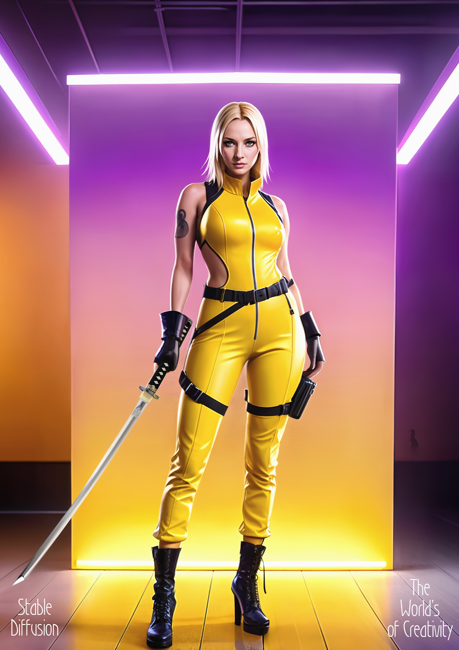 ArtStation - Poster Kill Bill