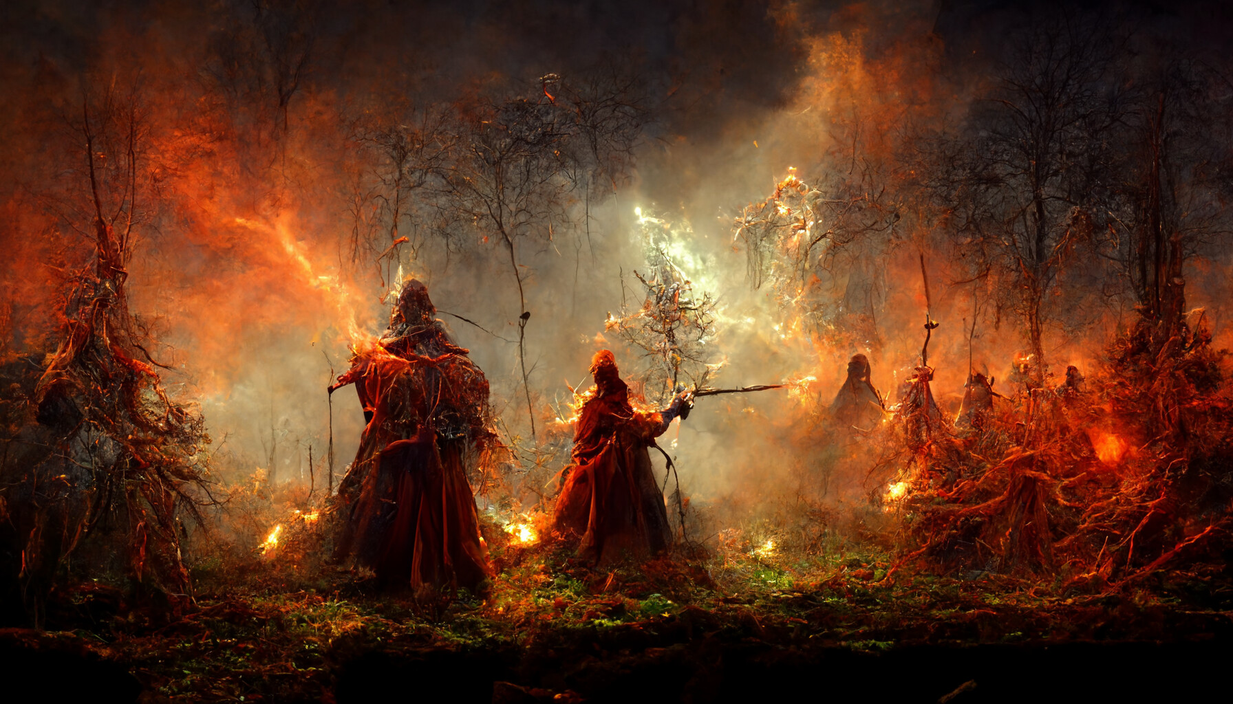 ArtStation - Battle of the Wizards