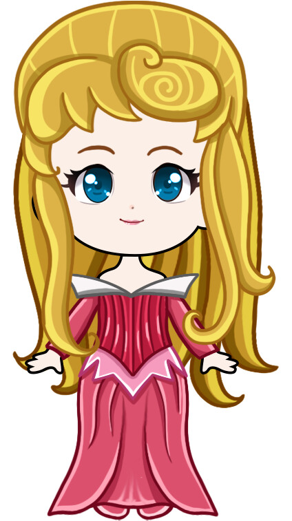 Chibi Princess Aurora