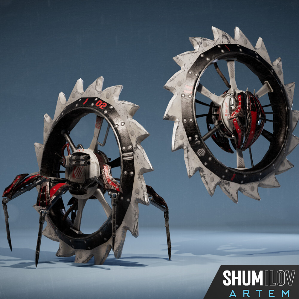 ArtStation - MechWheel01
