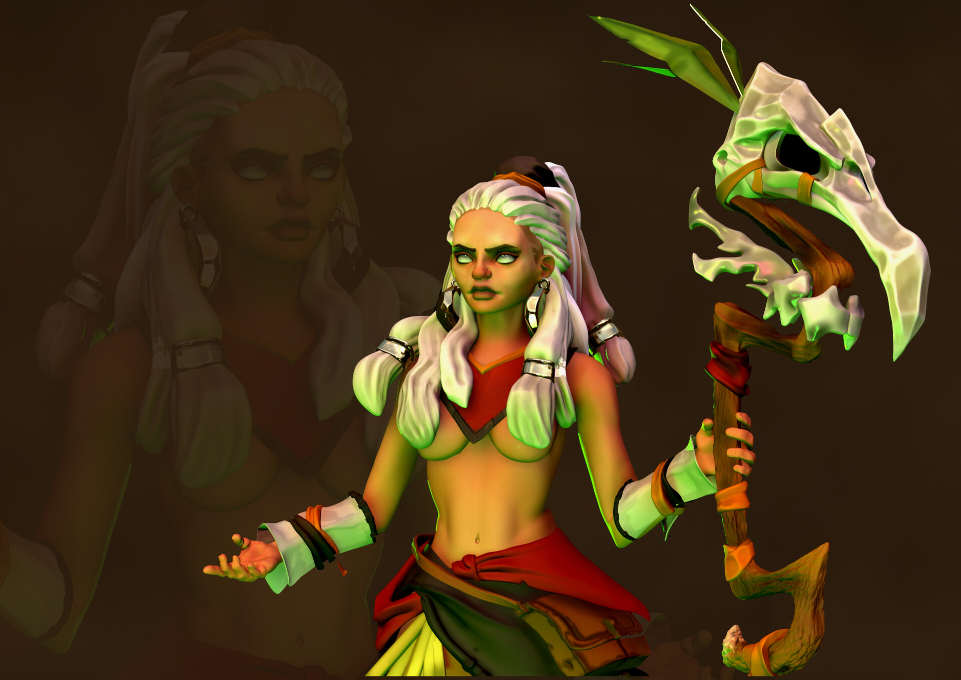 ArtStation - voodoo girl