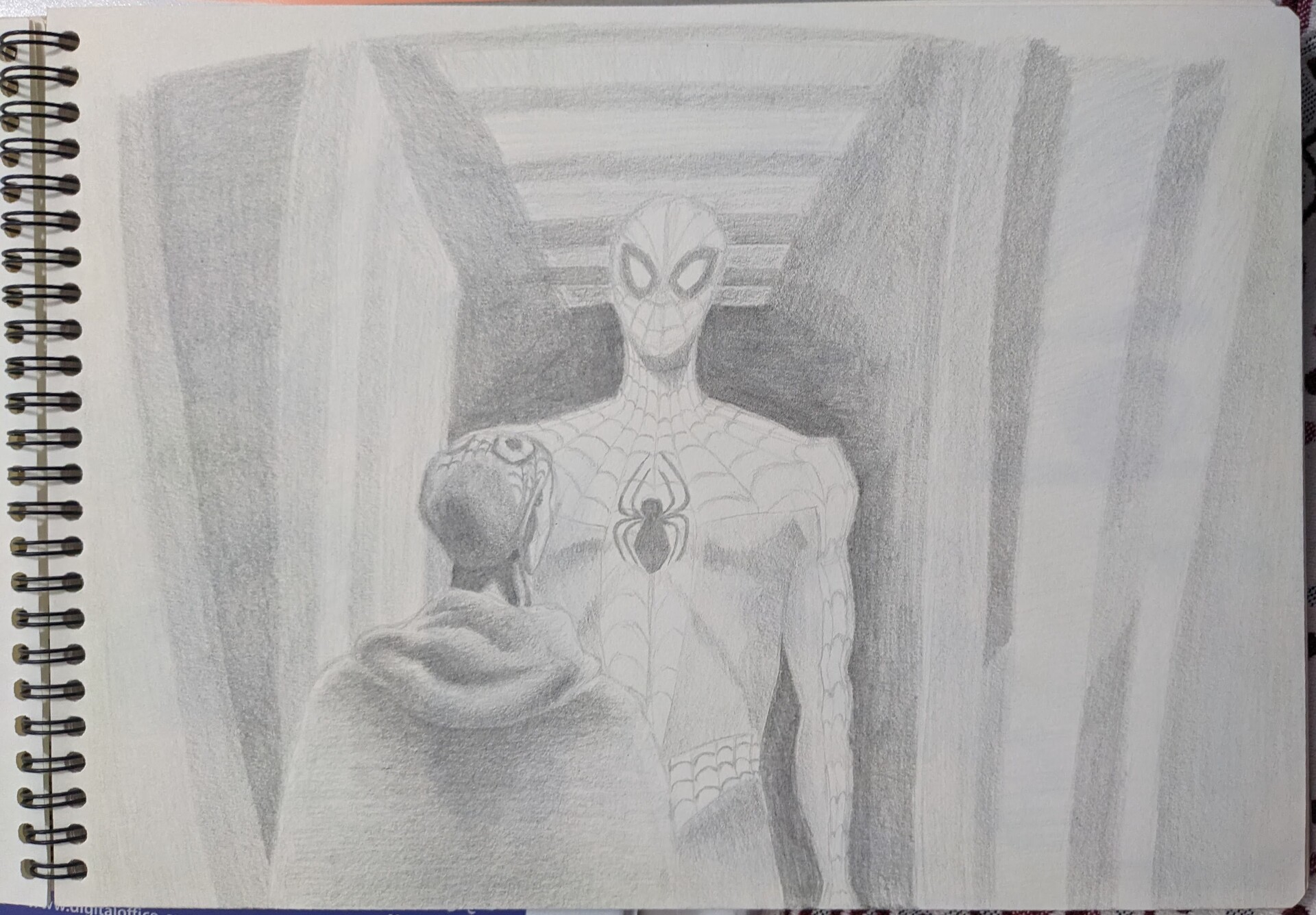 Noura Ali - Spiderman Into The Spiderverse Scene