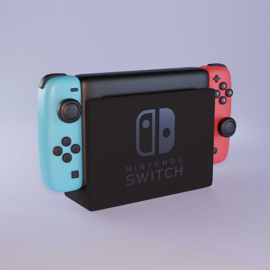 ArtStation - Nintendo Switch 3D Model